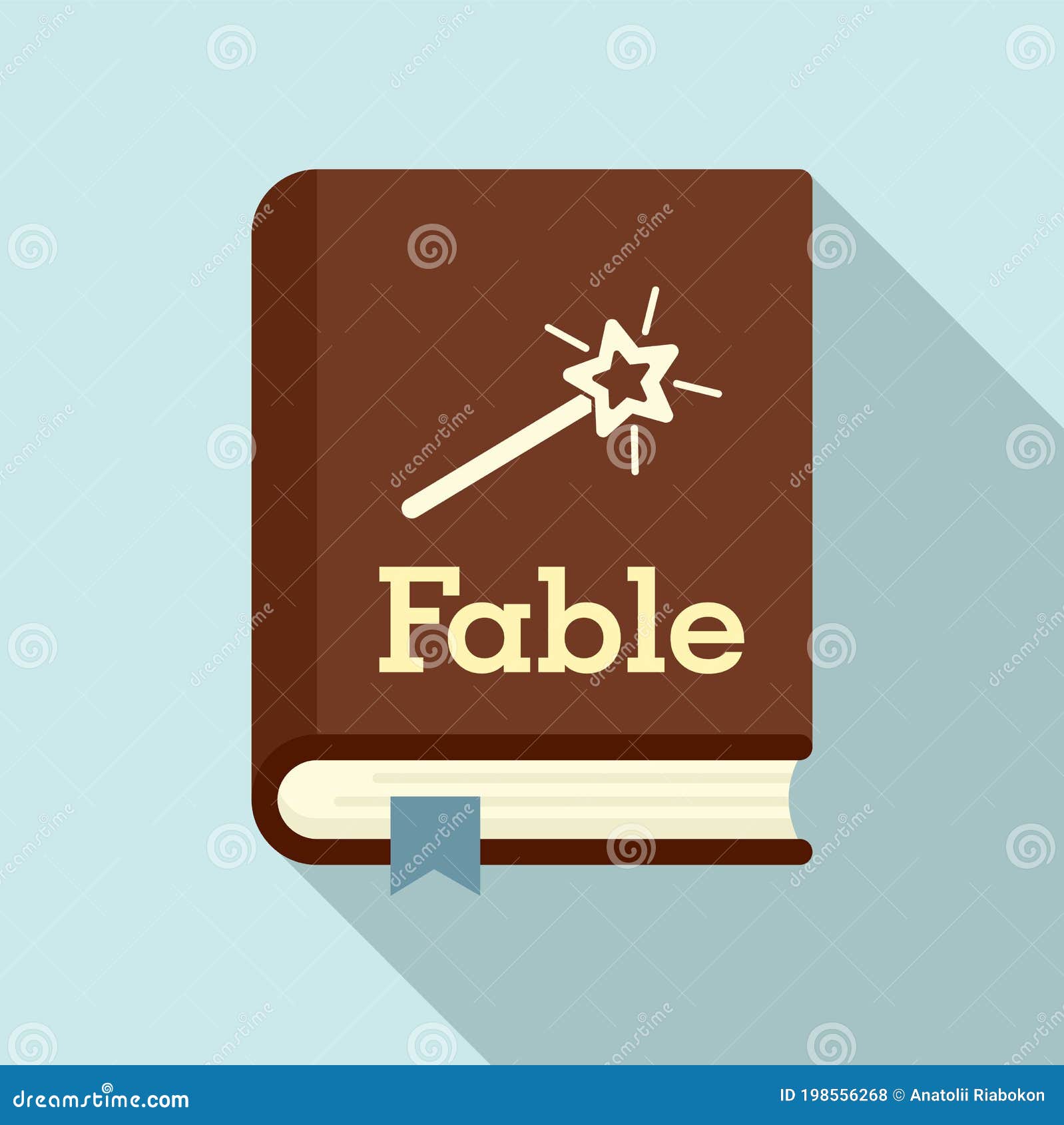 Fable Book Logo Vector Illustration | CartoonDealer.com #83724488