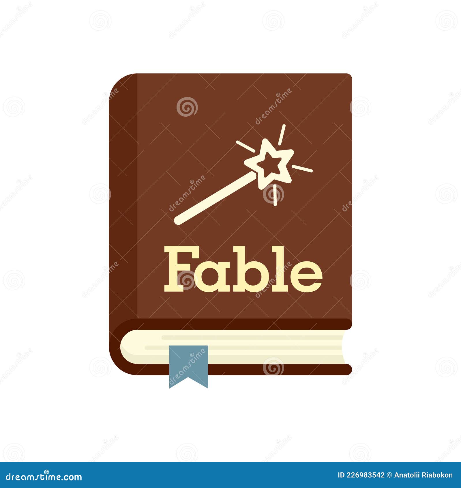 Fable Book Logo Vector Illustration | CartoonDealer.com #83724488