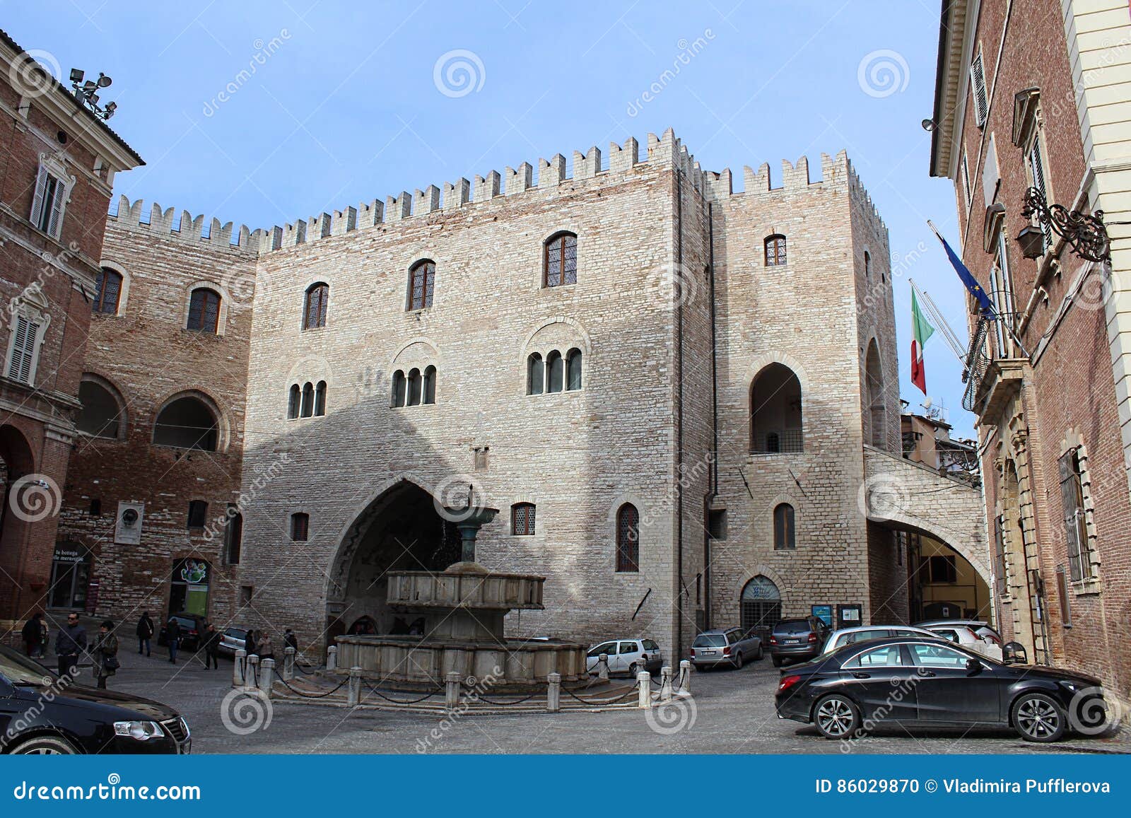 Fabriano editorial image. Image of italy, town, fabriano - 86029870