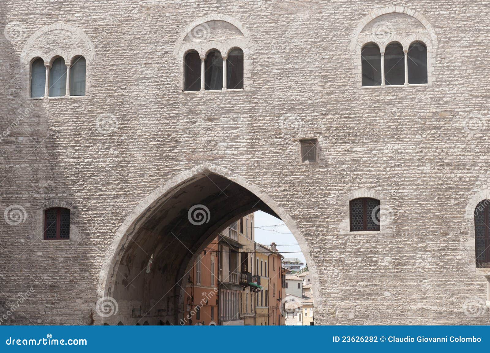 Fabriano (Marches, Italy) stock photo. Image of ancient - 23626282