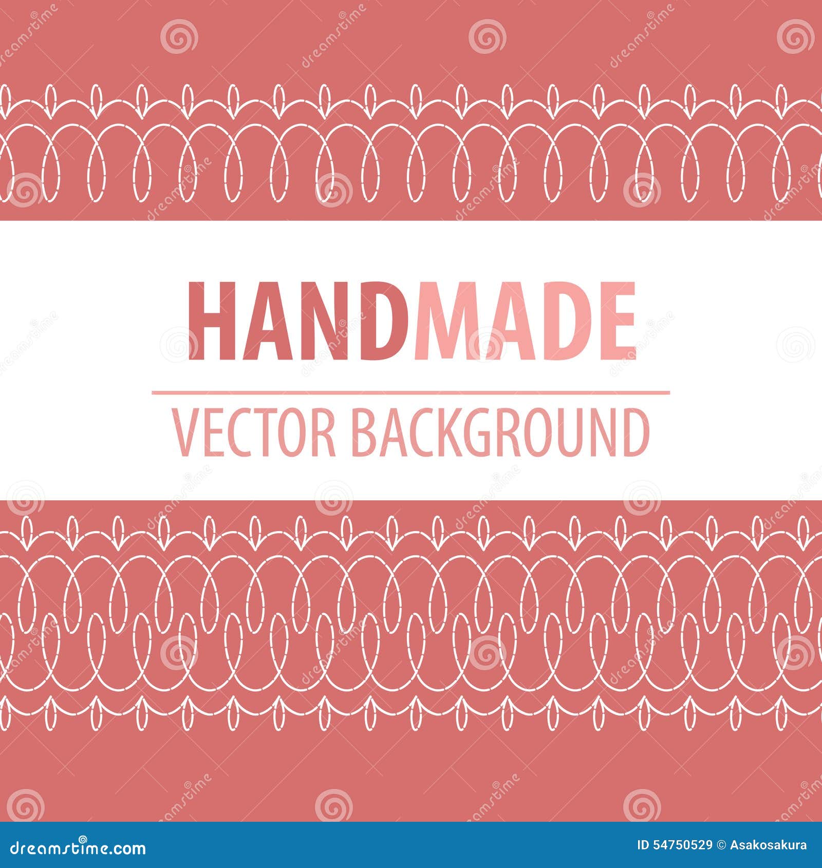 Fabric Background with Decorative Stitches Stock Vector - Illustration ...