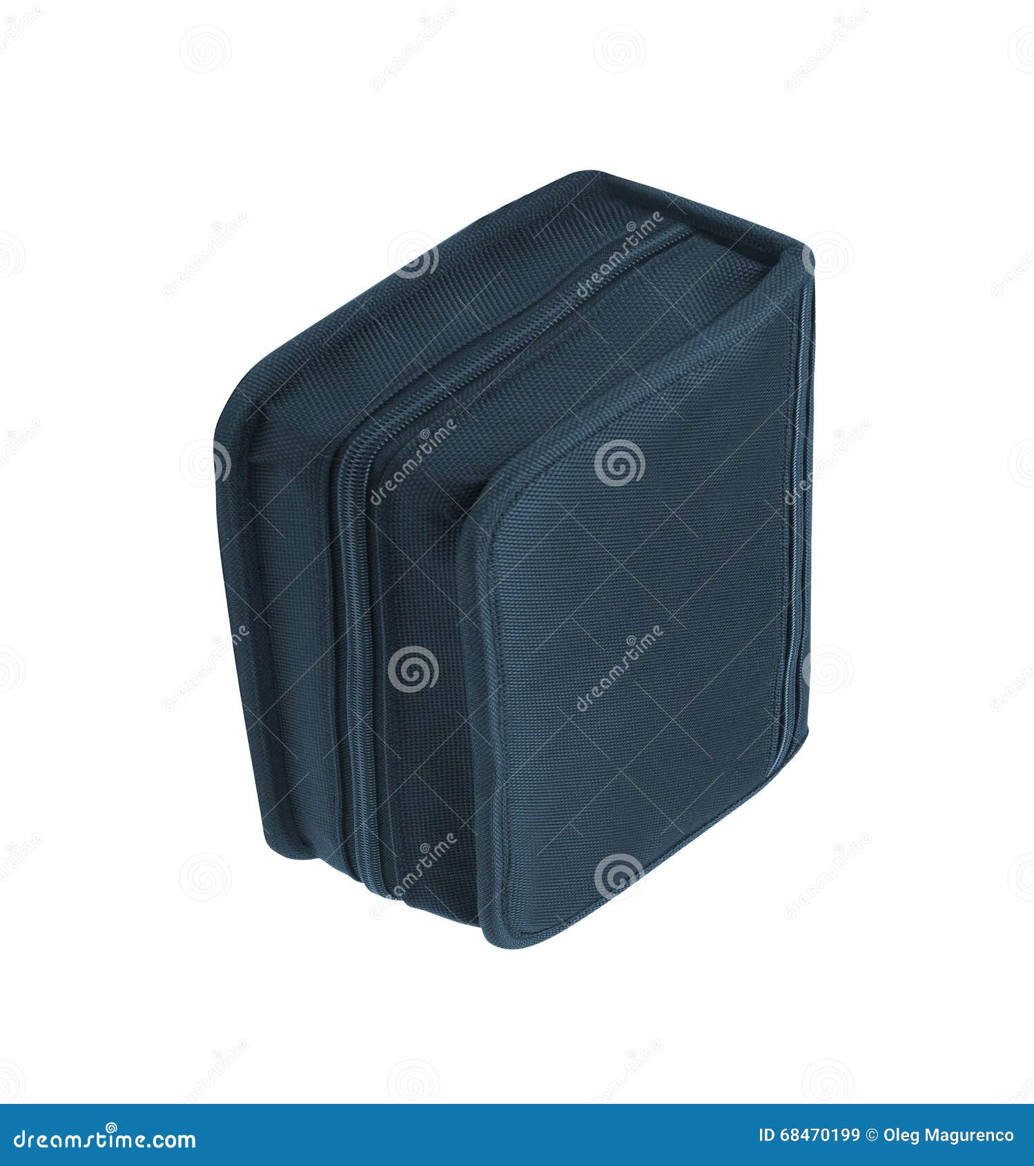 Fabric bag with zipper stock image. Image of business - 68470199