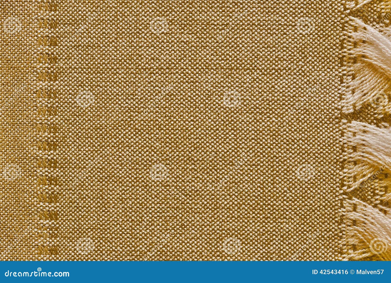 Fabric of Brown Color with Fringe and Strip Stock Photo - Image of ...