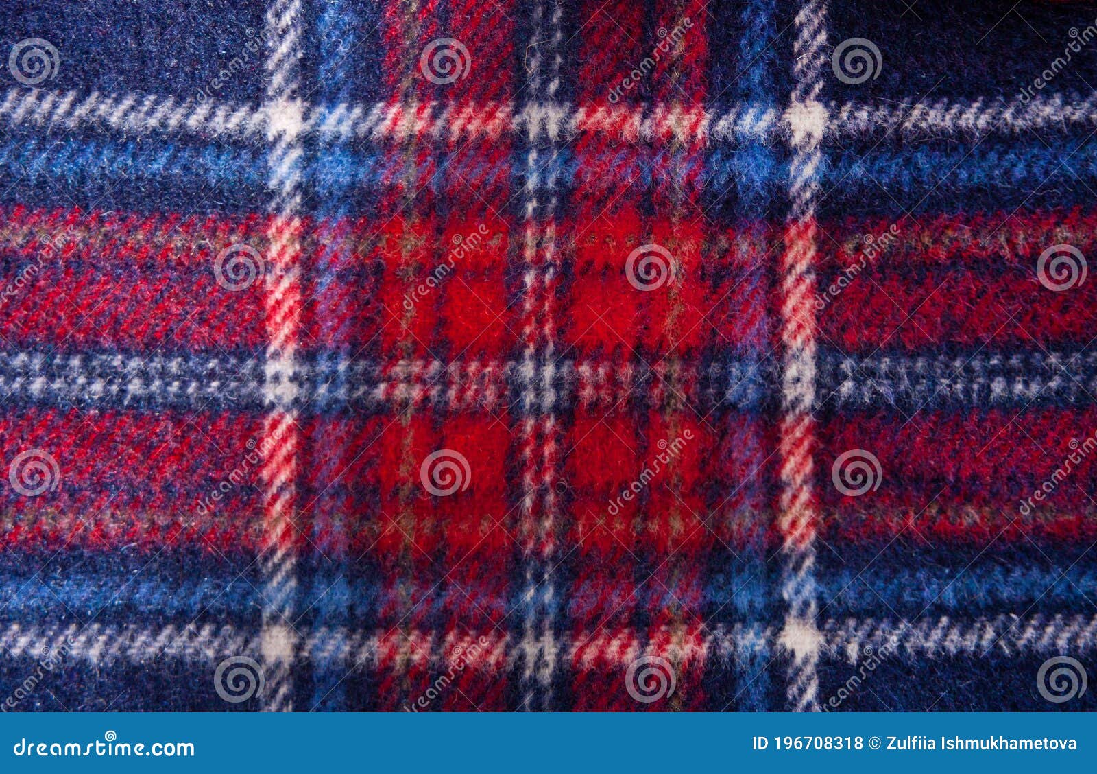 Fabric Checkered Wool Plaid Texture. Cloth Background Stock Photo ...