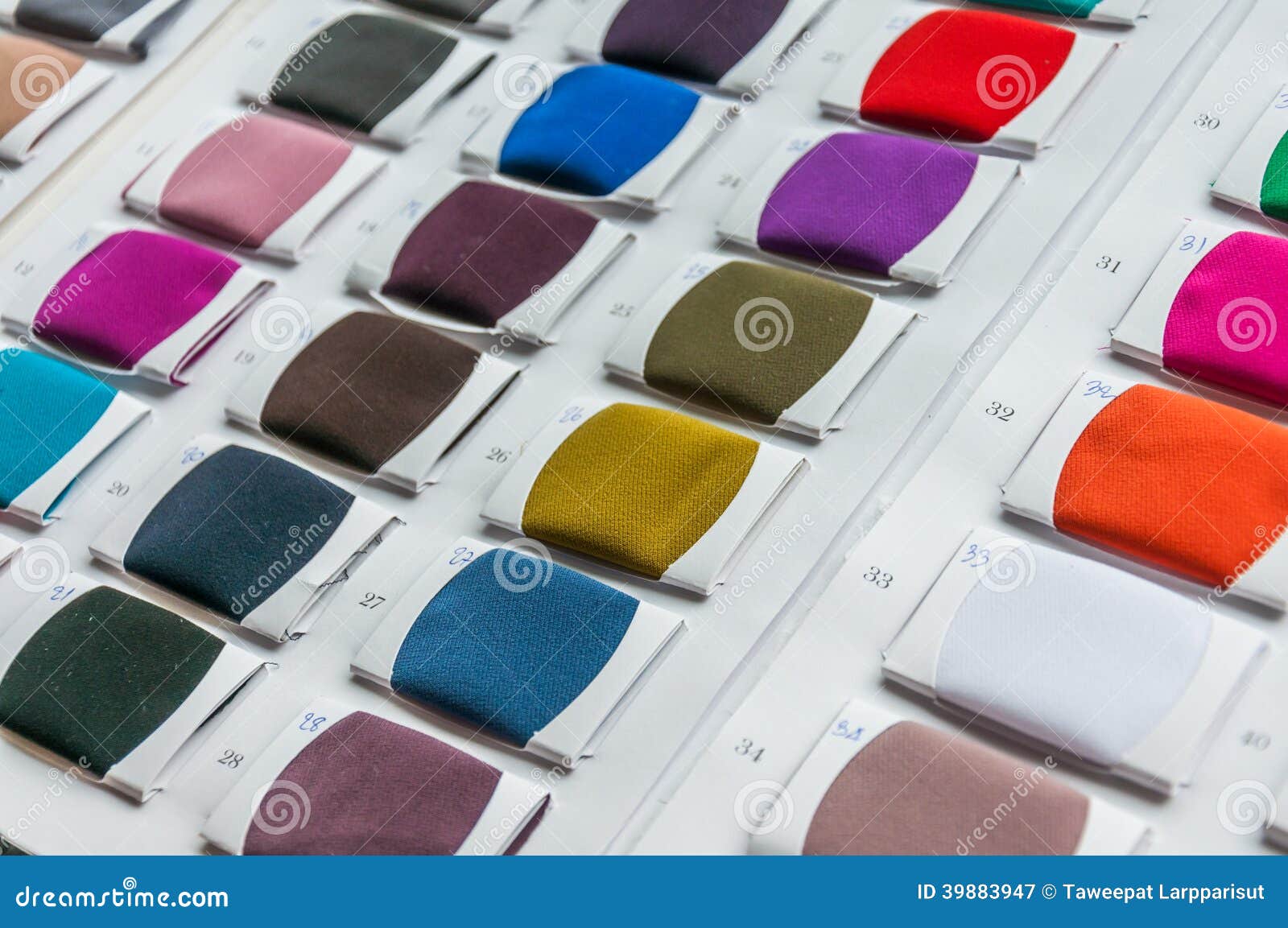 Fabric Color Swatches Royalty-Free Stock Photo | CartoonDealer.com ...
