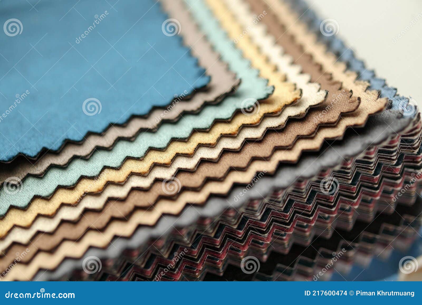 Fabric Color Samples Swatch Book Stock Photo - Image of decorative ...