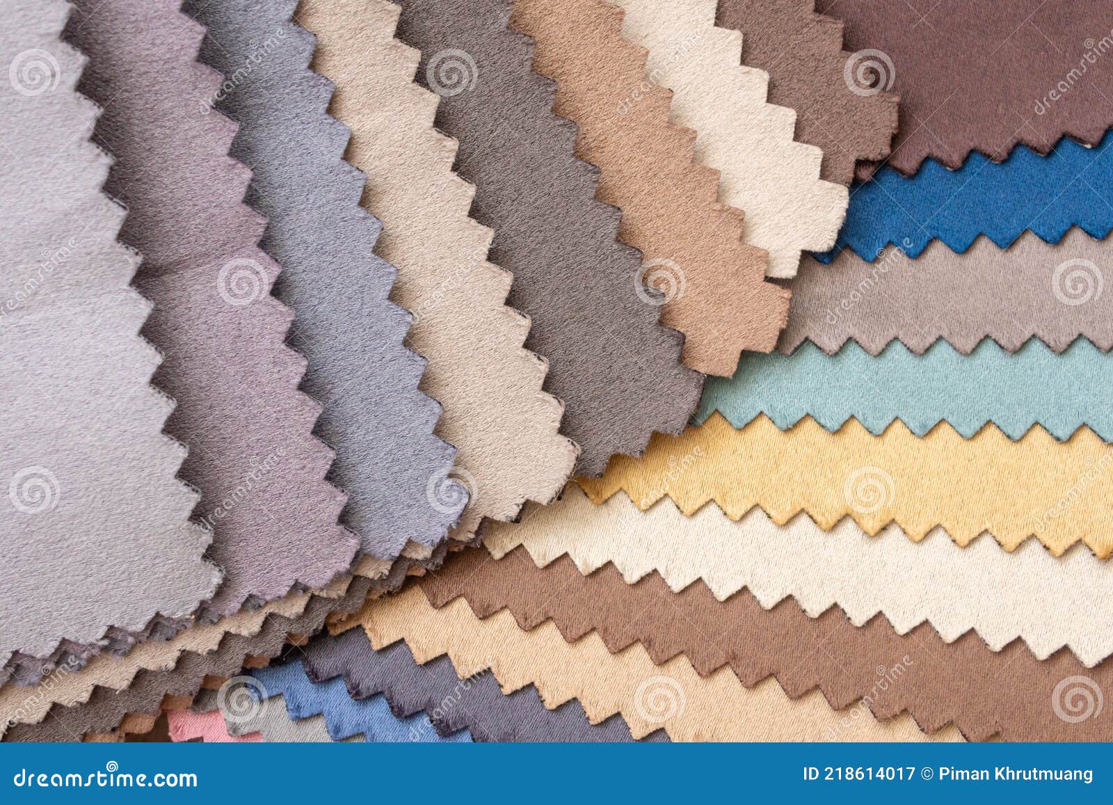 Fabric Color Samples Swatch Book Stock Image - Image of guide ...