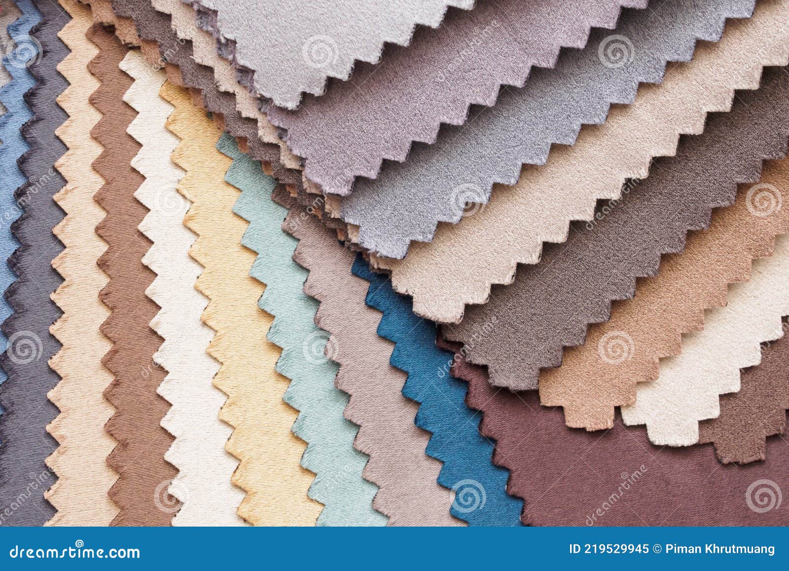 Fabric Color Samples Swatch Book Stock Image - Image of industry ...