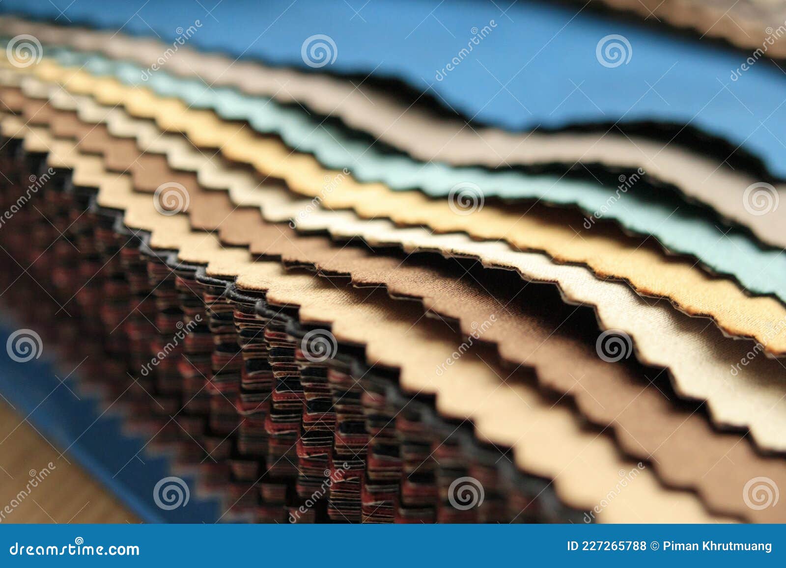 Fabric Color Samples Swatch Book Stock Photo - Image of fabric ...