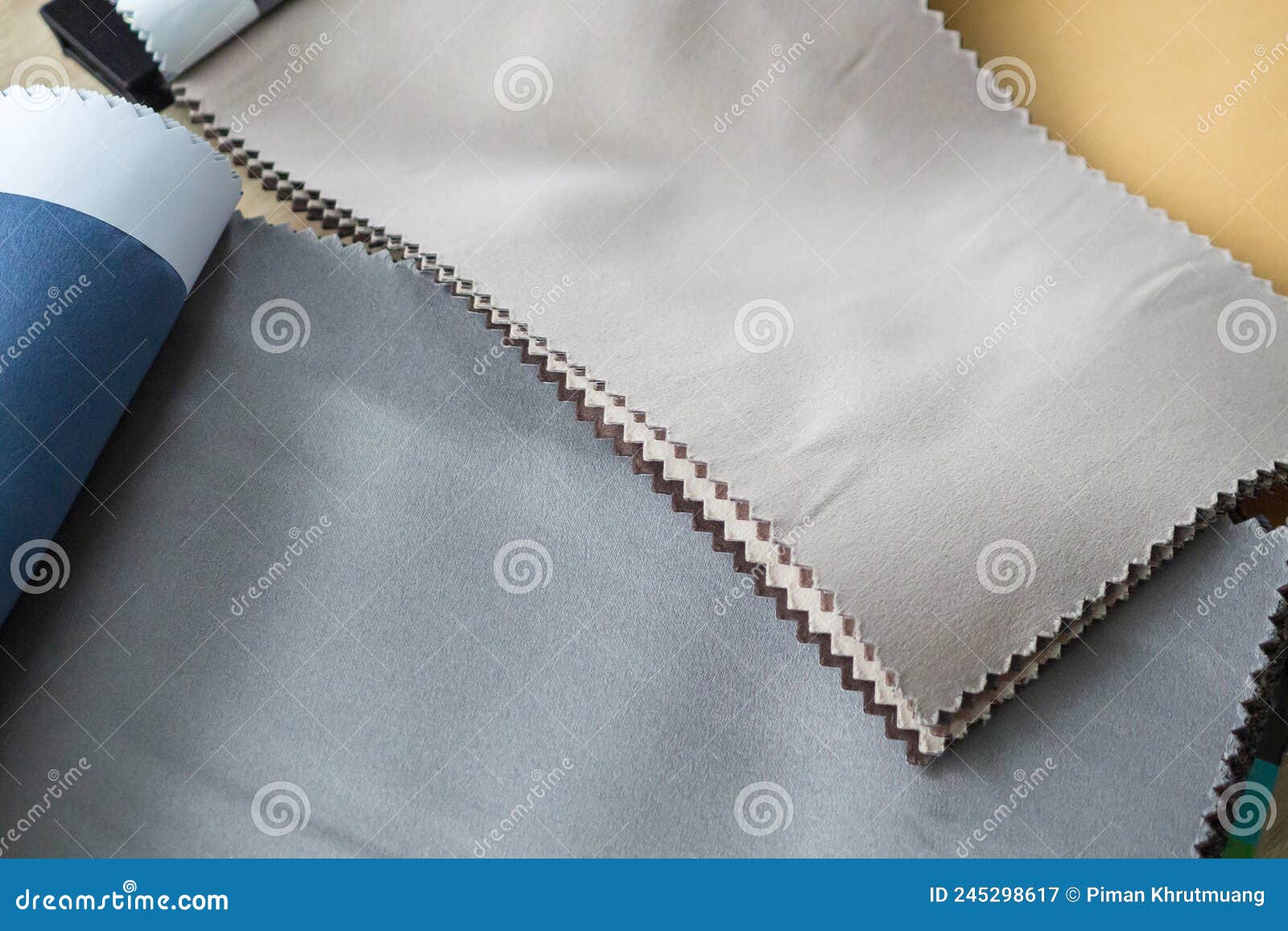Fabric Color Samples Swatch Book Stock Image - Image of choice ...
