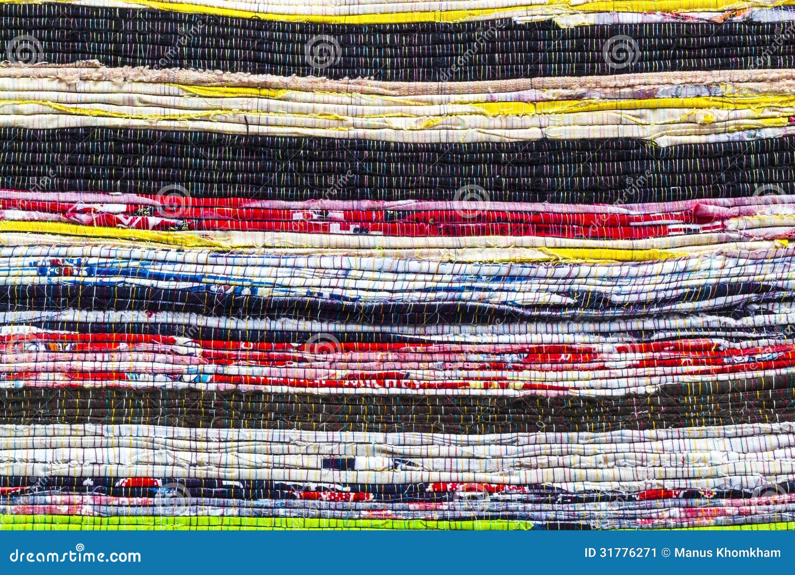 Fabric Colurful Detail Alternation Pattern Stock Image - Image of ...
