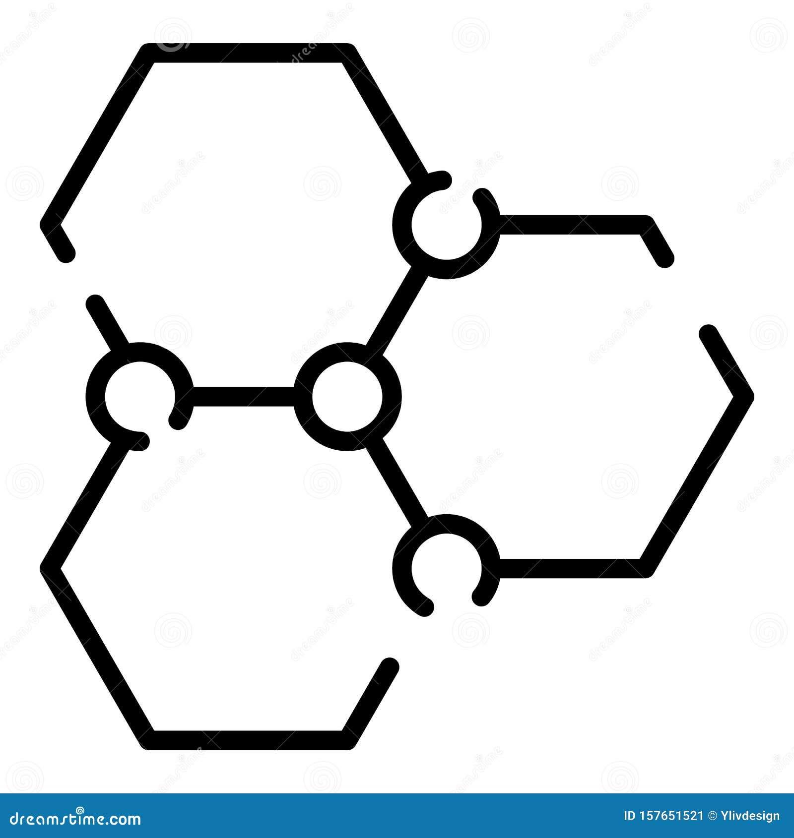 Fabric Comb Icon, Outline Style Stock Vector - Illustration of backdrop ...