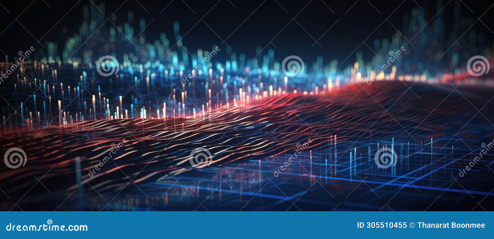 The Fabric of Cyber Information and Trending Data Streams, Ai Generated ...