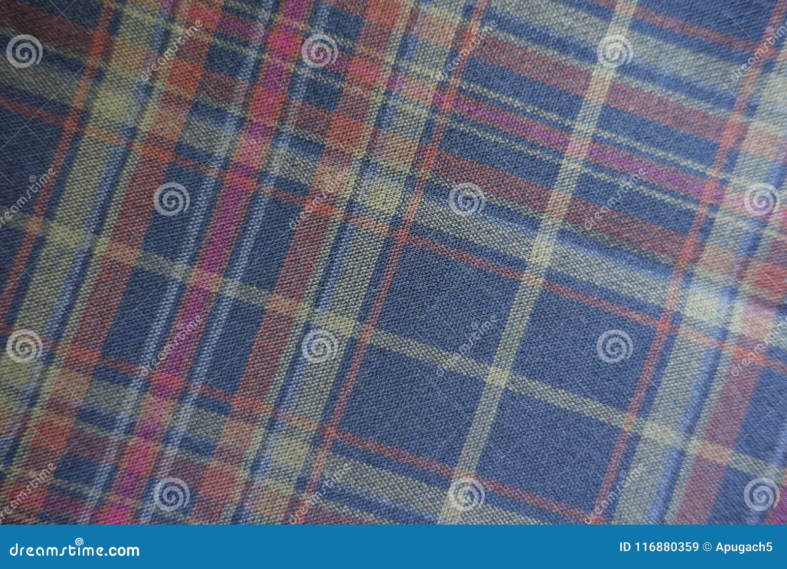 Fabric in Dark Subdued Colors from Above Stock Image - Image of ...