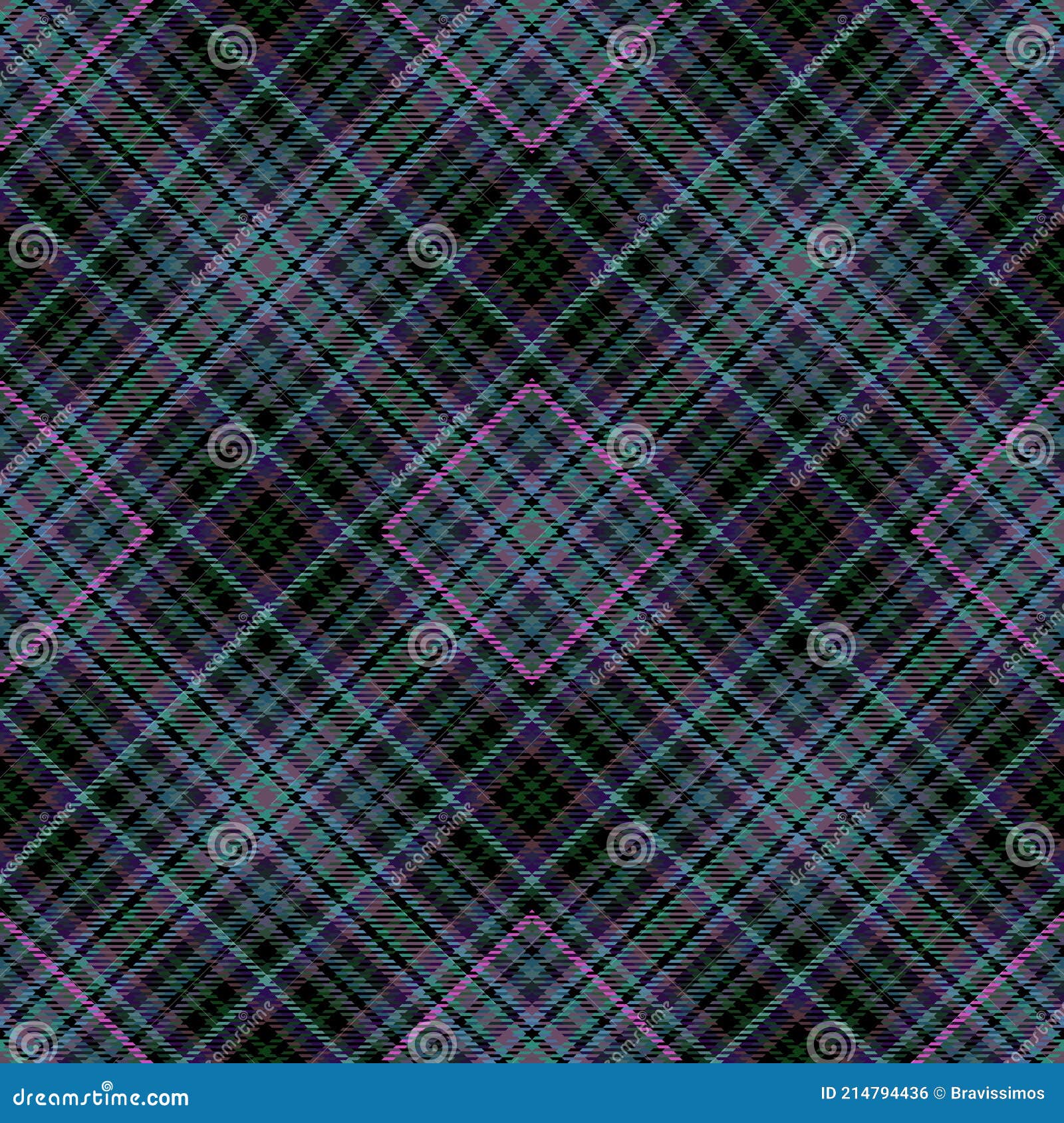 Fabric Diagonal Tartan, Pattern Textile, Celtic Irish Stock ...
