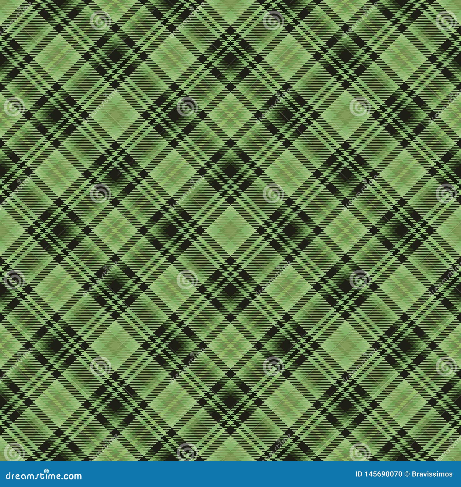 Fabric Diagonal Tartan, Pattern Textile, Clan Stock Illustration ...
