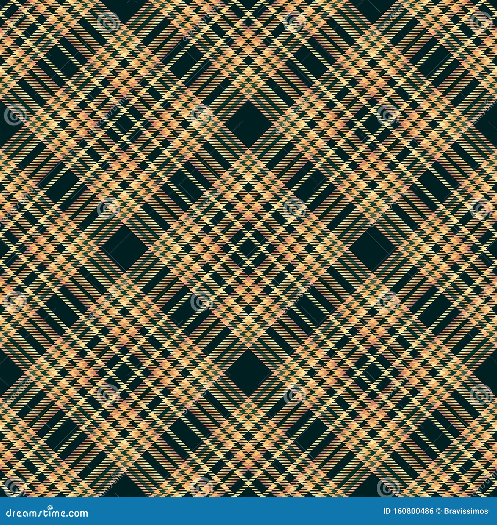 Fabric Diagonal Tartan, Pattern Textile, Clan Stock Illustration ...