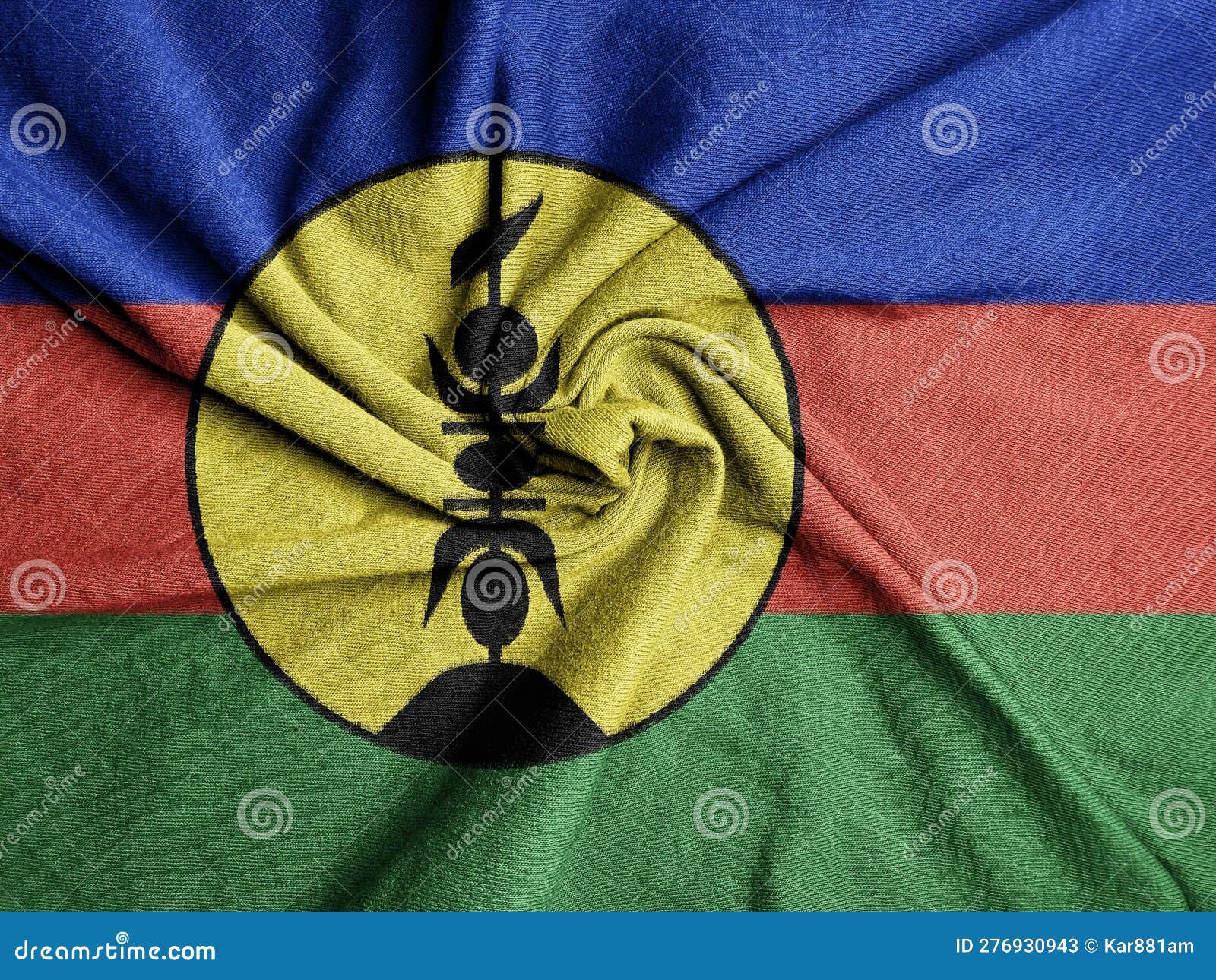 Fabric Flag of the Flnks, National Flag of the Flnks Stock Image ...