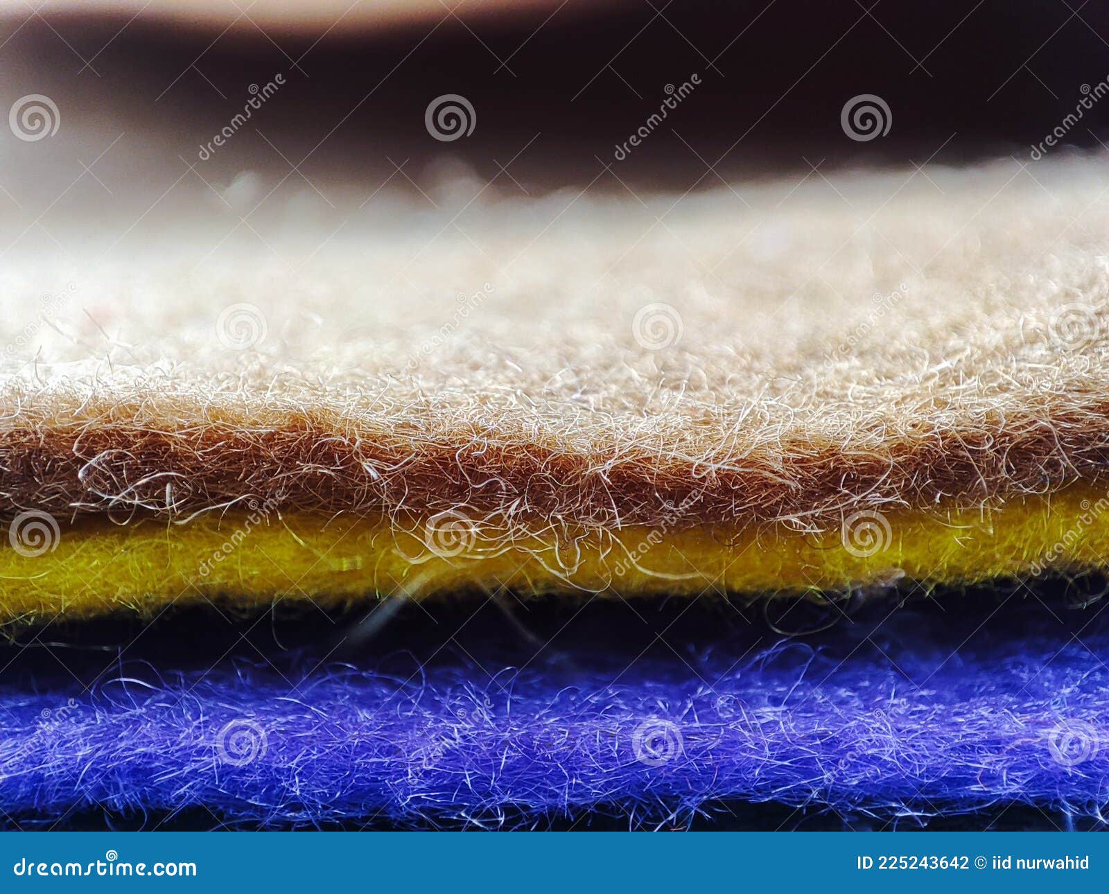Fabric Flannel Zoom Macro Texture Stock Photo - Image of line, wave ...