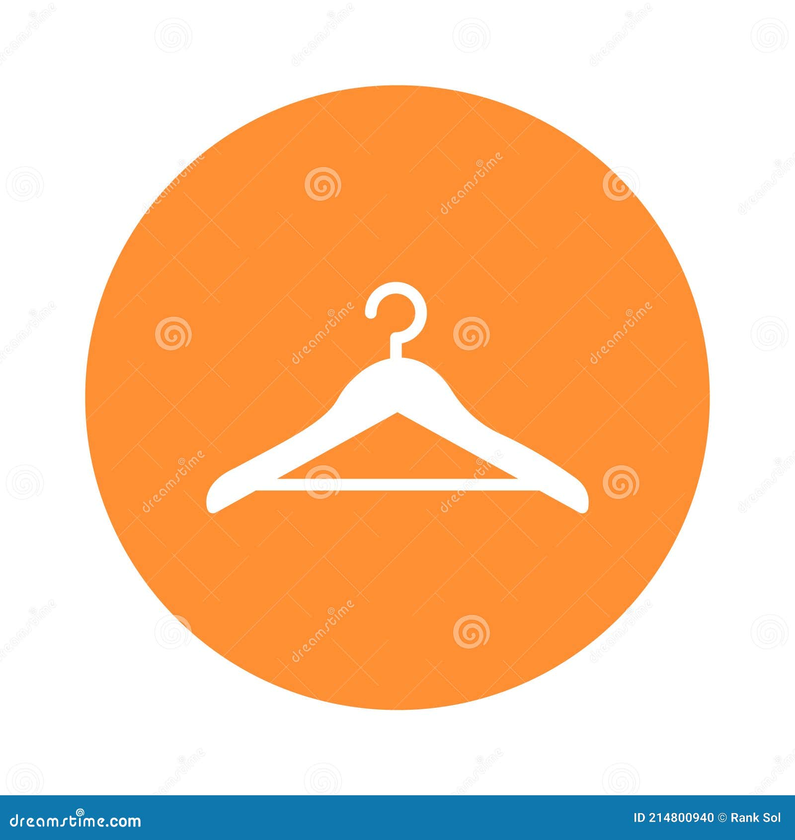 Fabric Hanger Vector Icon Which Can Easily Modify or Edit Stock Vector ...