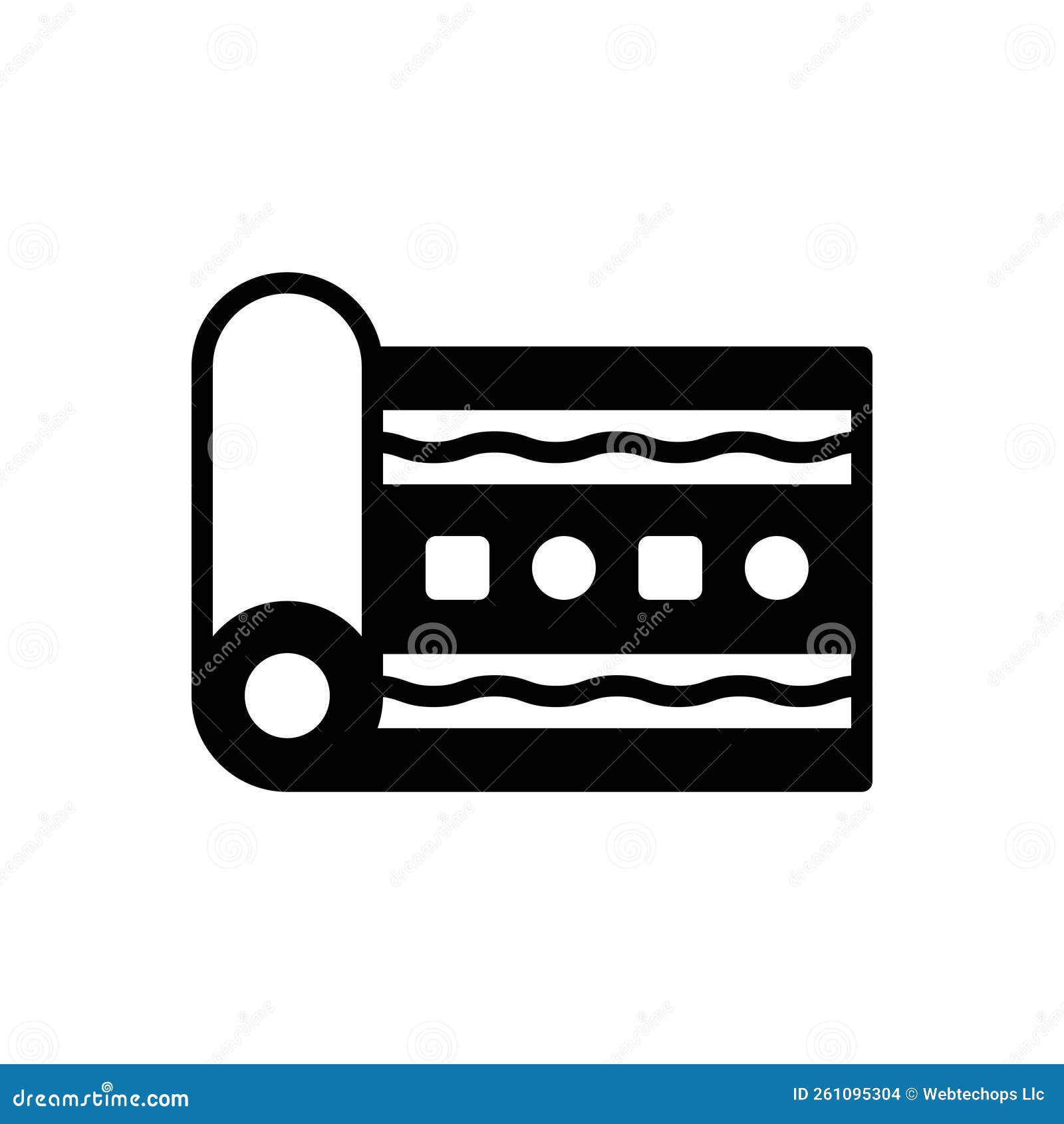 Fabric Weft Rib Weave Regular Type Sample. Weave Samples For Textile ...