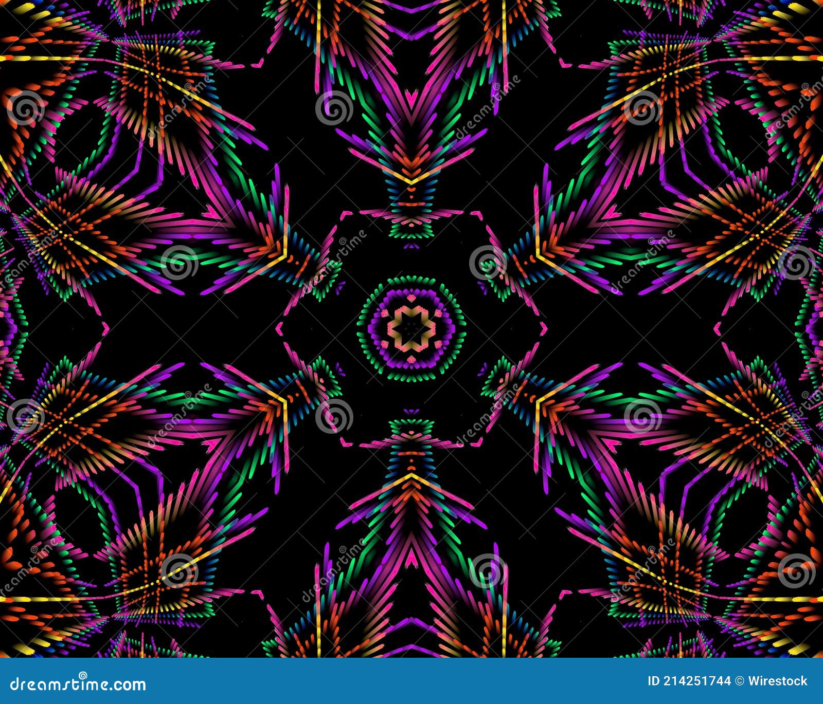 Fabric Illustration Design. Stock Illustration - Illustration of fabric ...