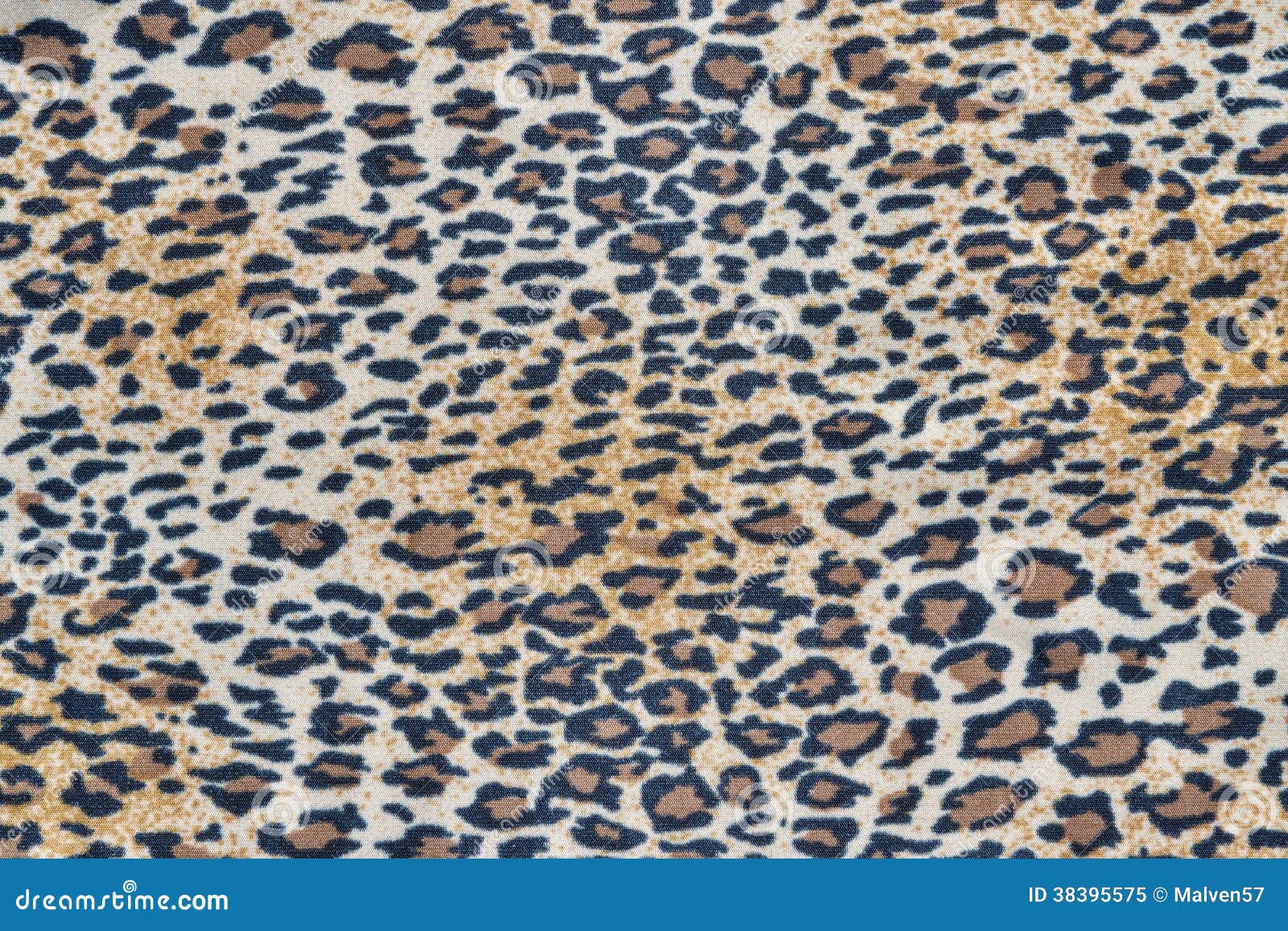 Fabric with a Leopard Pattern Stock Image - Image of granularity, color ...