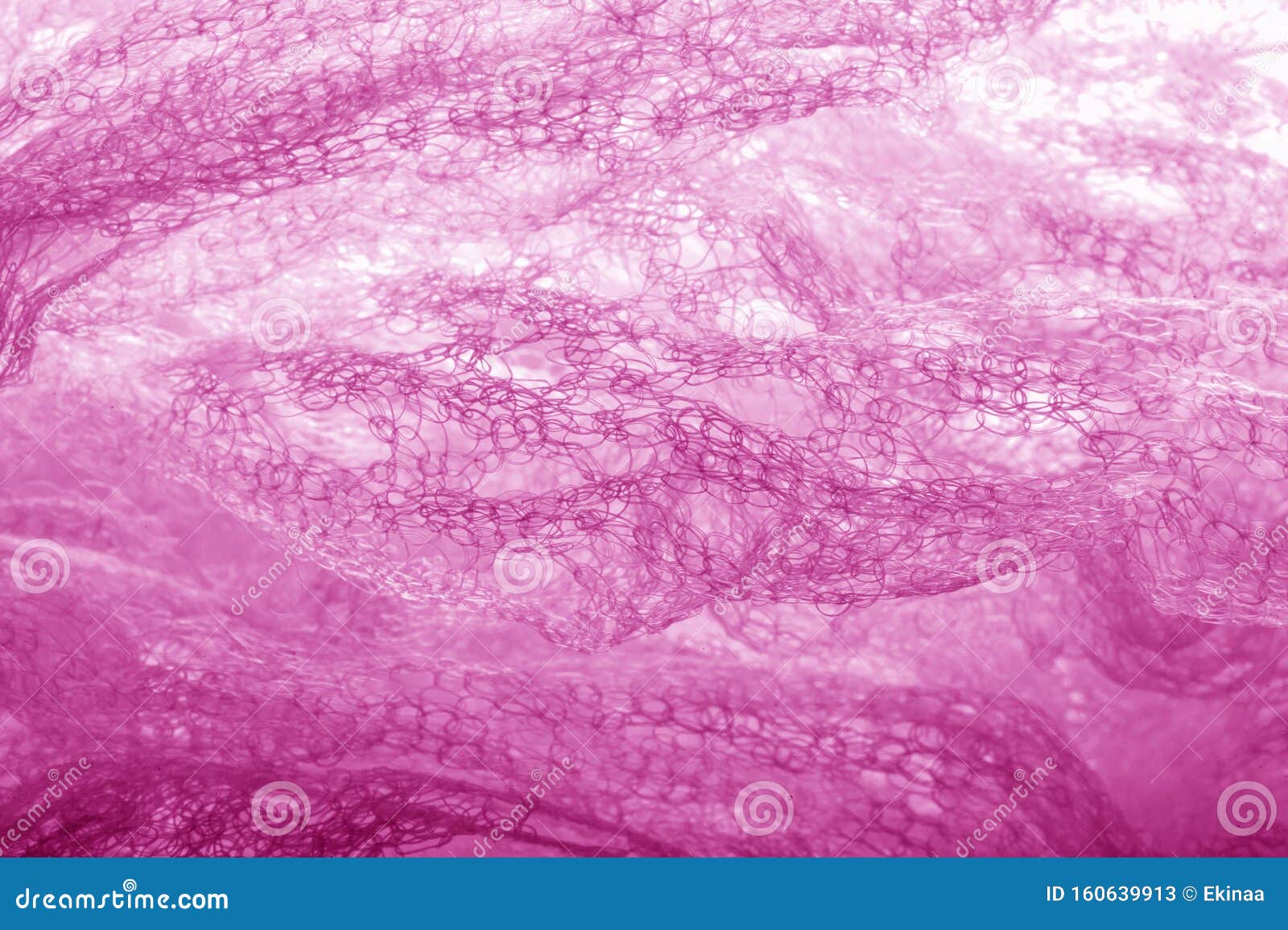 Fabric in a Mesh of Pink Color. this is a Micro-thin Mesh, Which is ...