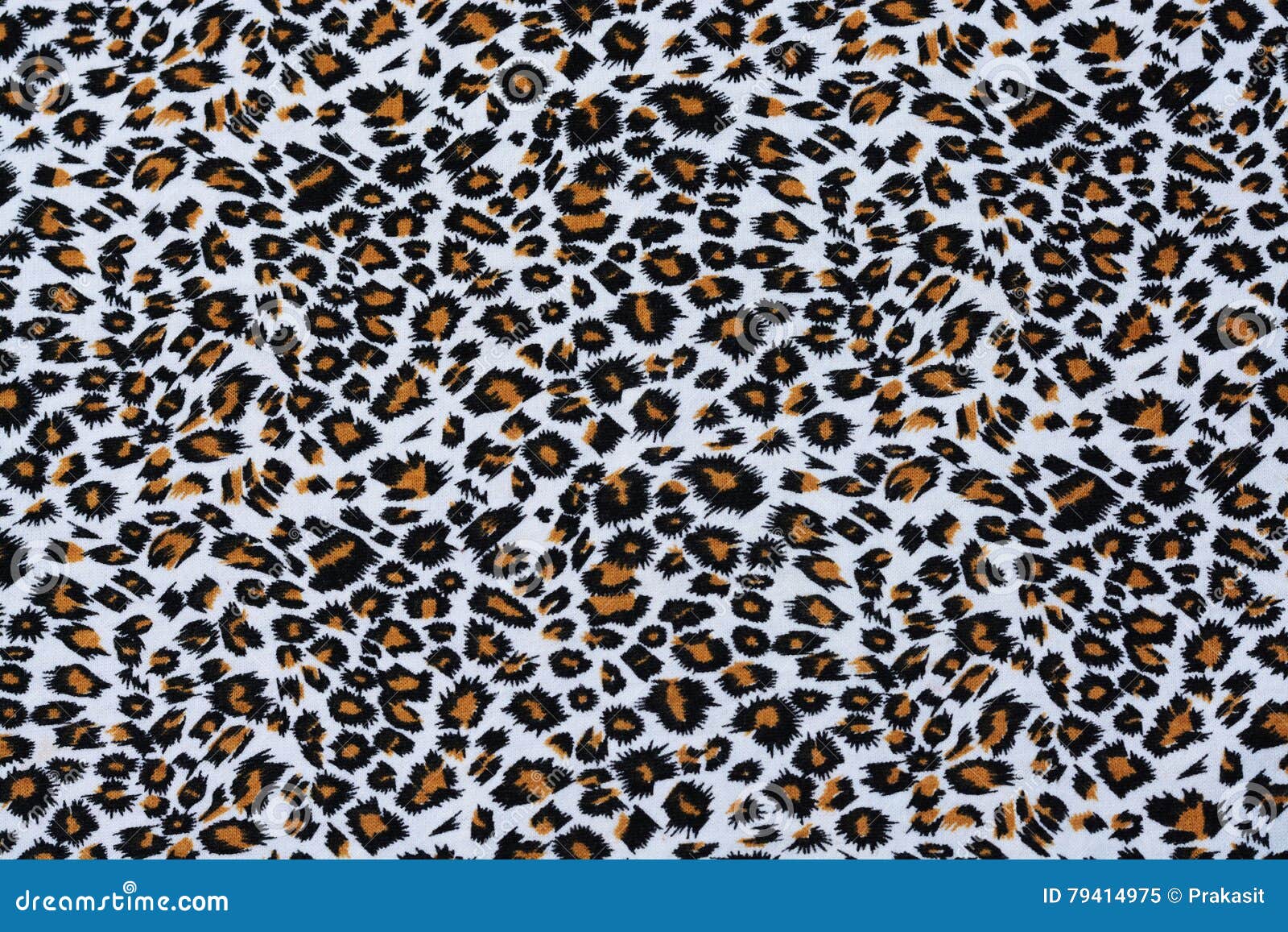 Leopard Motifs, Blots Of Wild Animals On Repeated Background ...