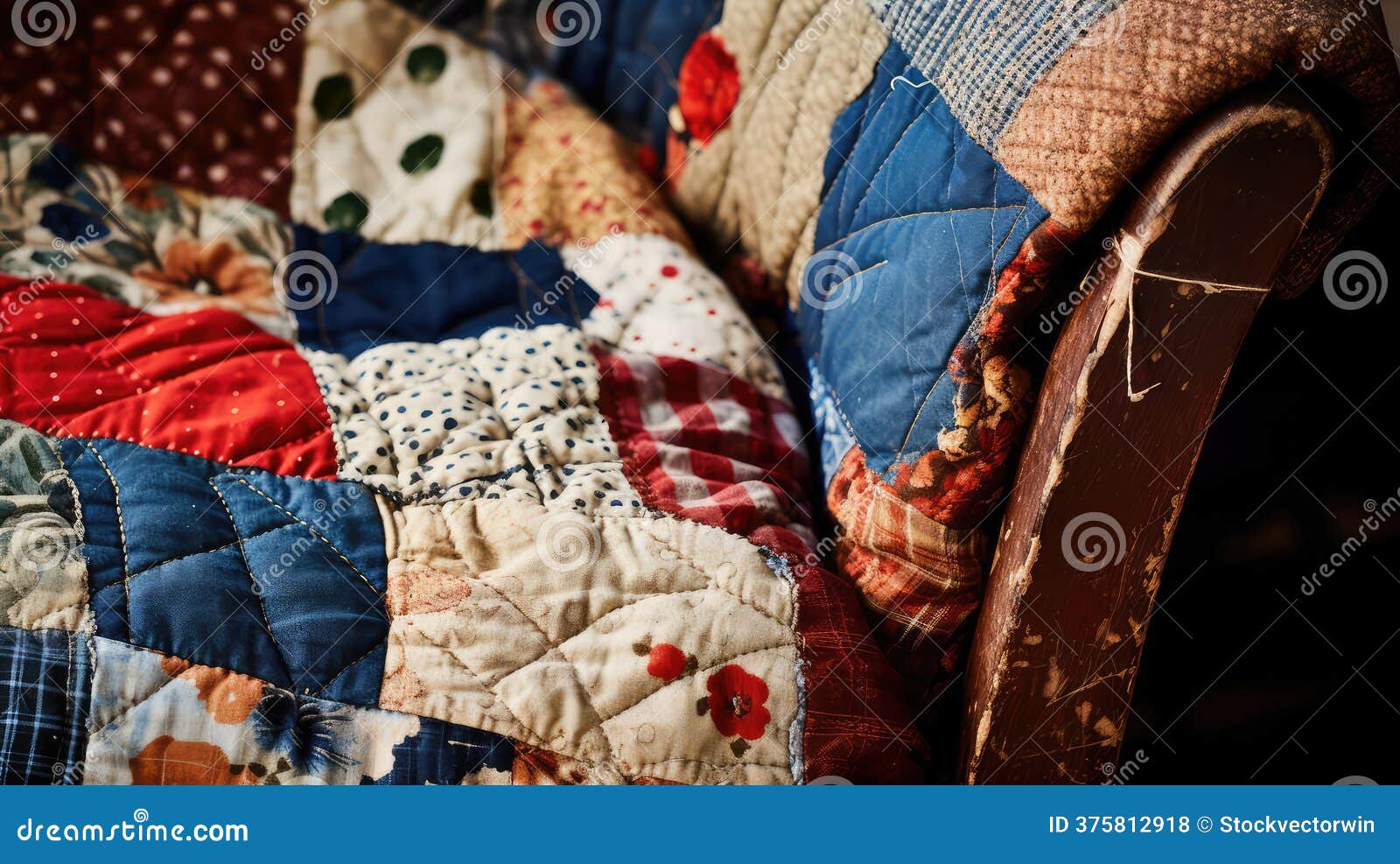 Fabric Patch Texture Royalty-Free Cartoon | CartoonDealer.com #375812918