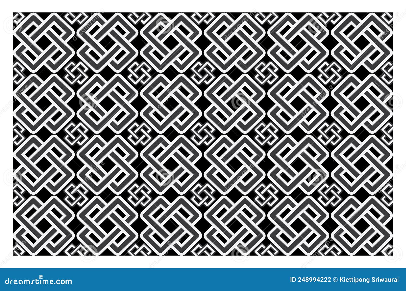 Oriental Ethnic Geometry Traditional Seamless Pattern Design Stock ...