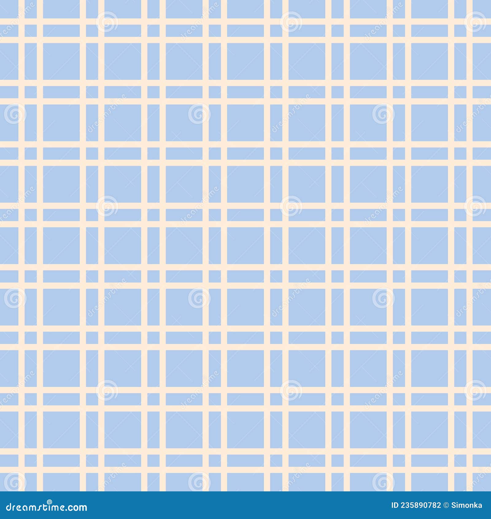 Blue Checkered Fabric Pattern Design Stock Vector - Illustration of ...
