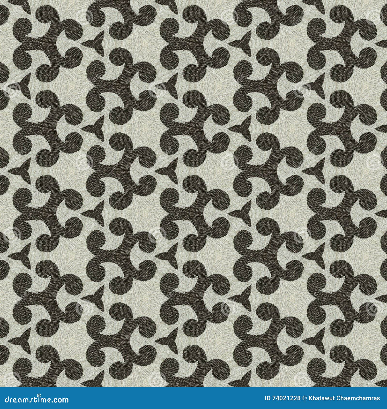 Fabric Pattern Design or Interior Wallpaper Pattern Stock Illustration ...
