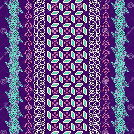 Fabric Pattern Texture Batik Indonesia Textile Stock Vector ...