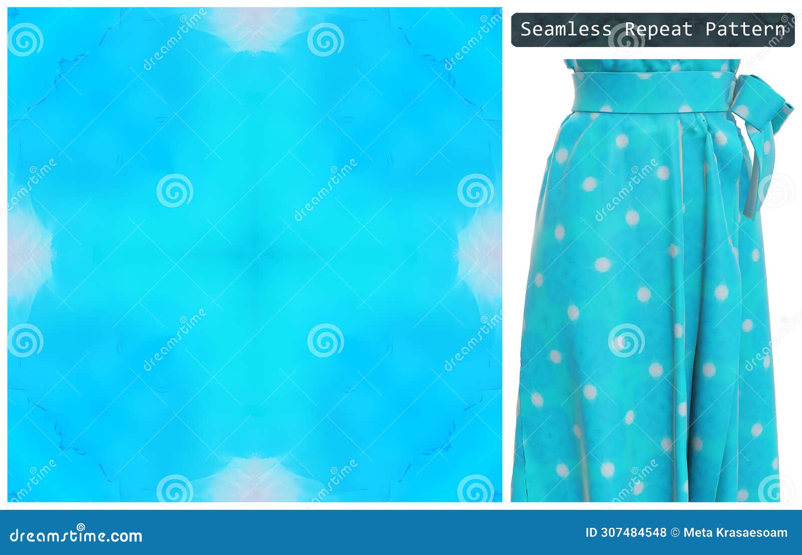 Fabric Pattern Texture with Saved Path, Seamless Repeat Pattern for ...