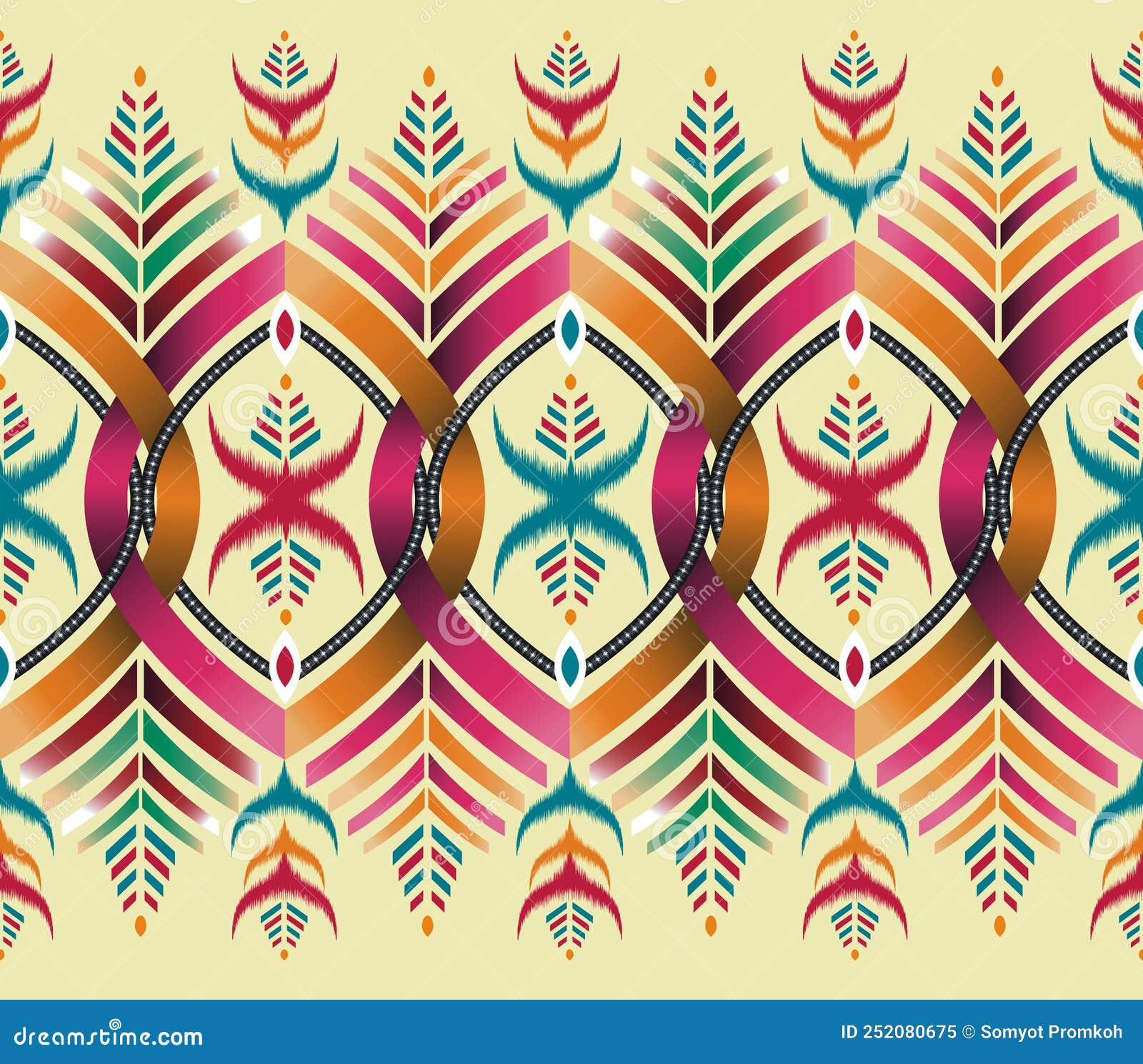 Fabric patterny00421 stock vector. Illustration of design - 252080675