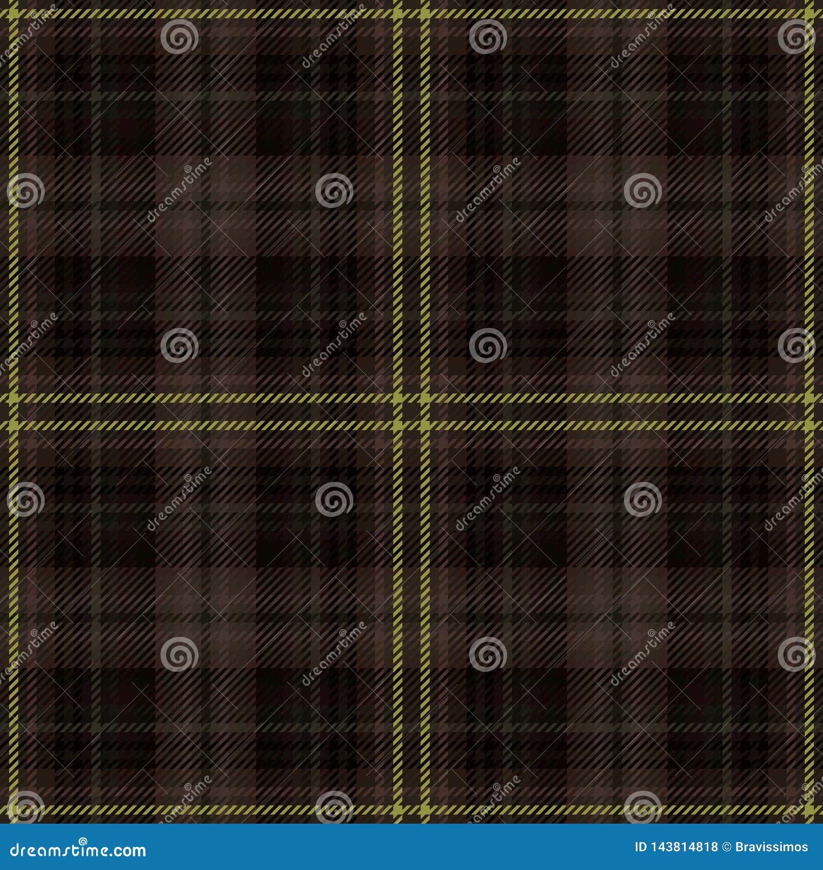 Fabric Plaid Scottish Tartan Cloth. Texture Scotland Stock Illustration ...