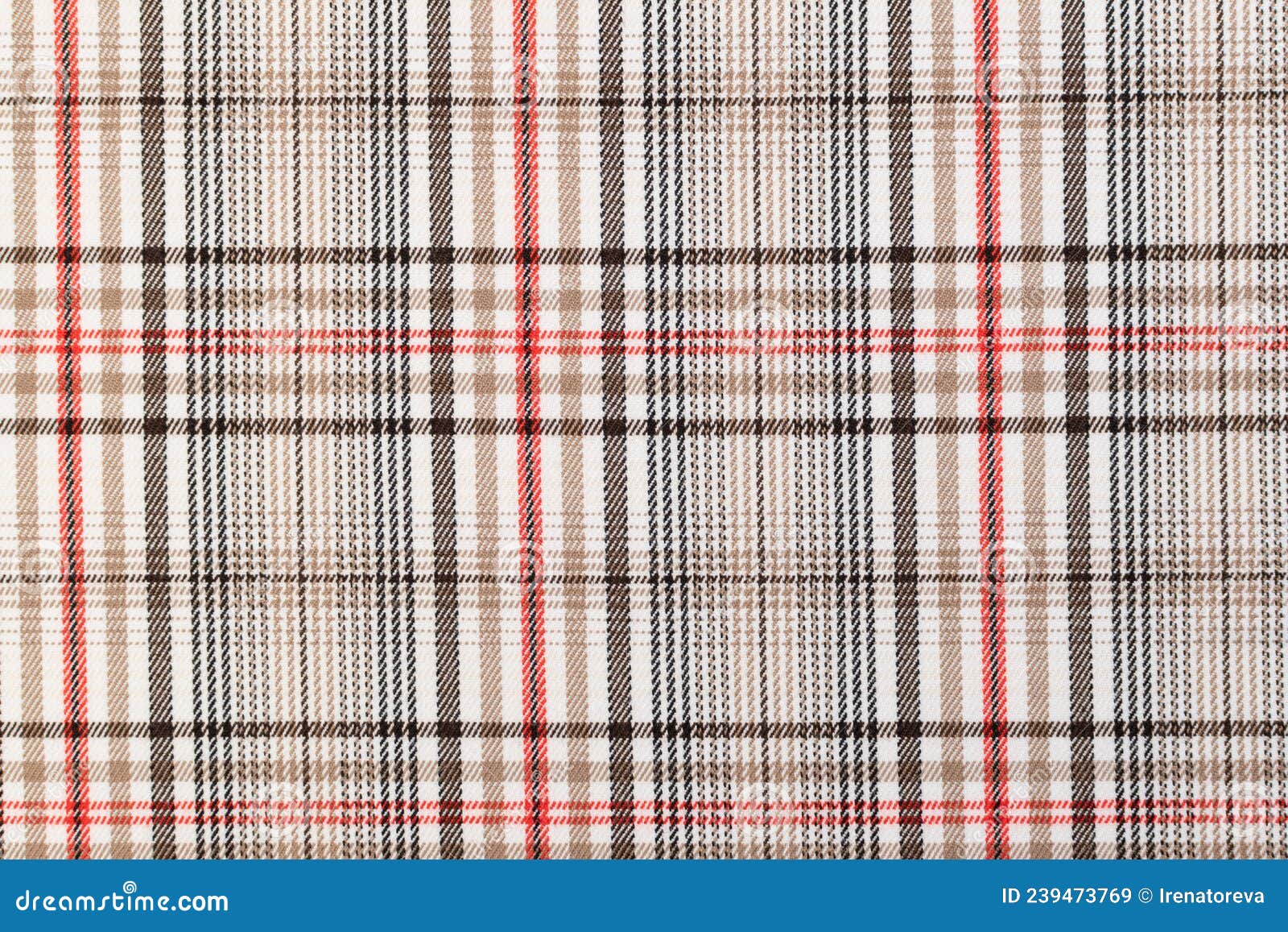Fabric Plaid Texture. Cloth Background Stock Image - Image of fabric ...