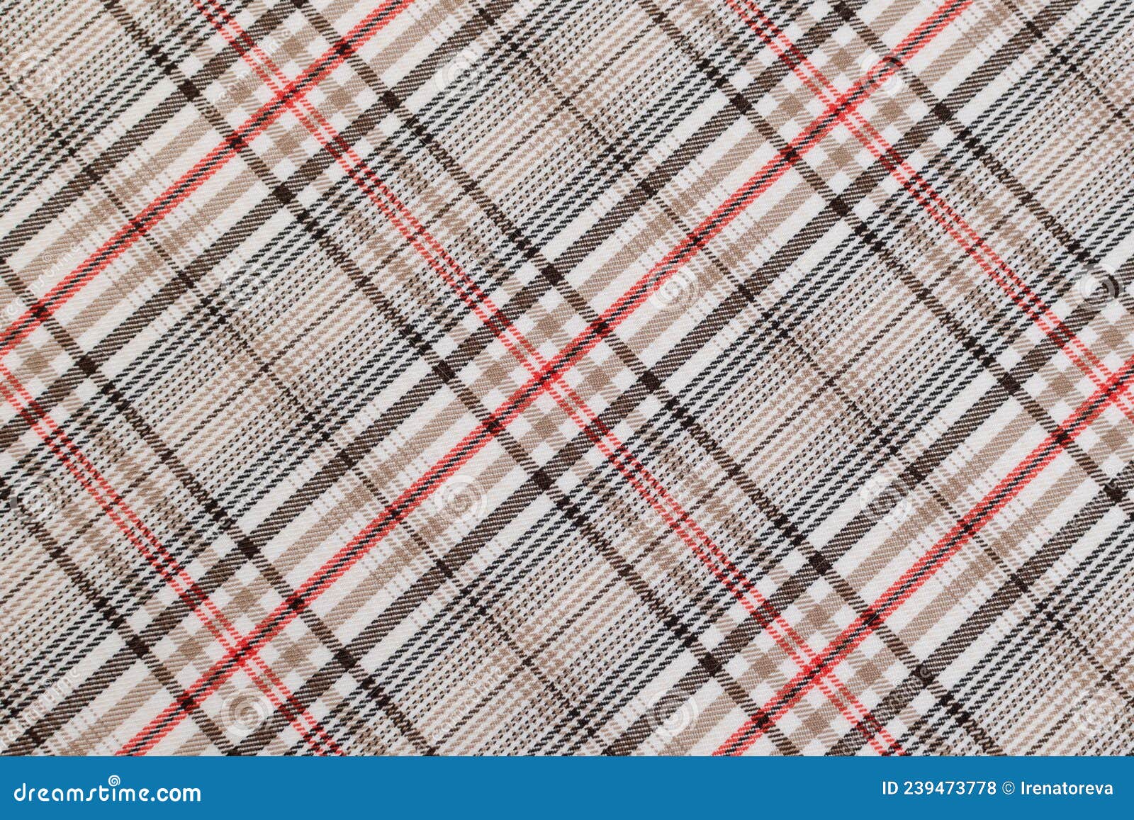 Fabric Plaid Texture. Cloth Background Stock Photo - Image of blue ...