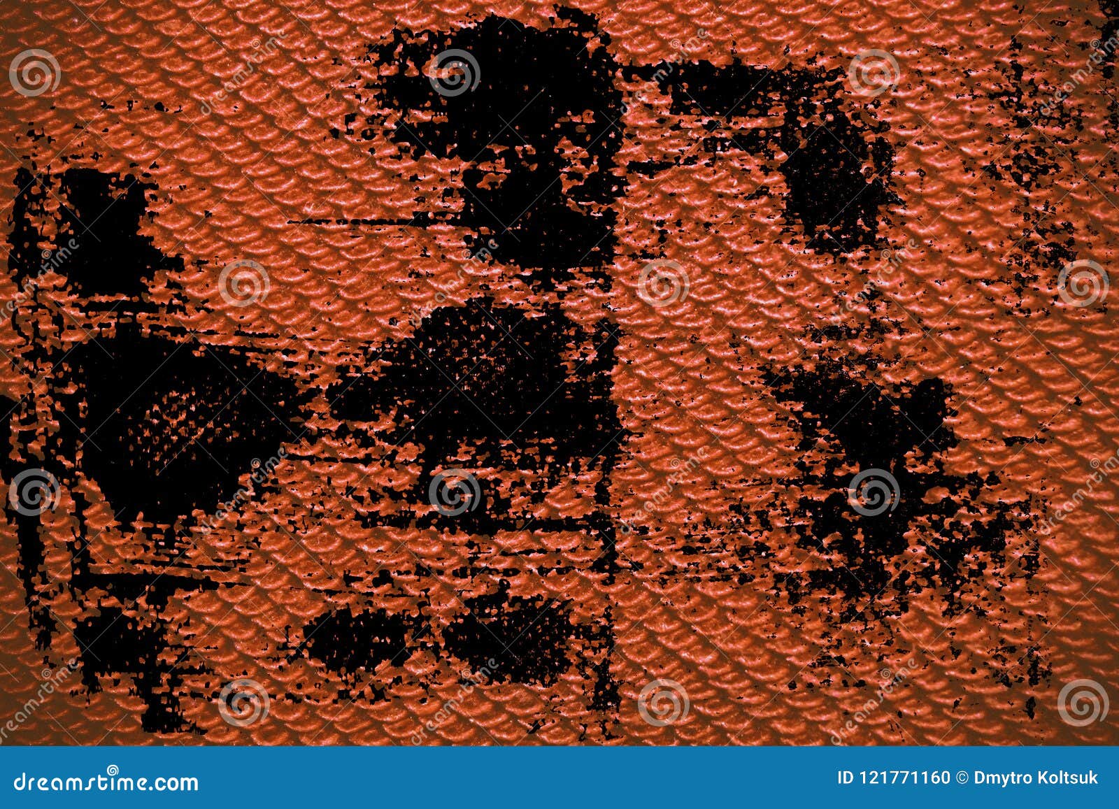 Grunge Dirty Fabric Rusty Colored Texture or Background. Stock Photo ...