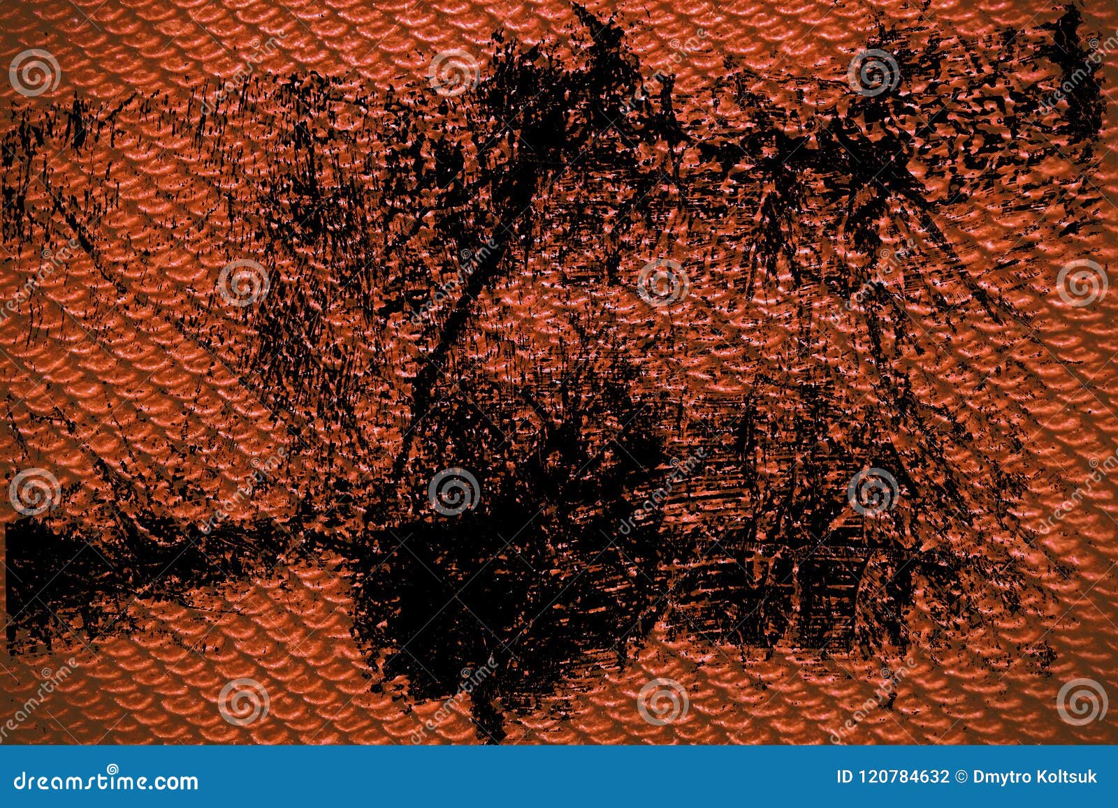 Grunge Dirty Fabric Rusty Colored Texture or Background. Stock Photo ...