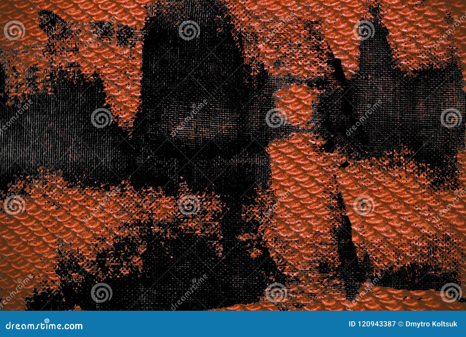 Grunge Dirty Fabric Rusty Colored Texture or Background. Stock Image ...