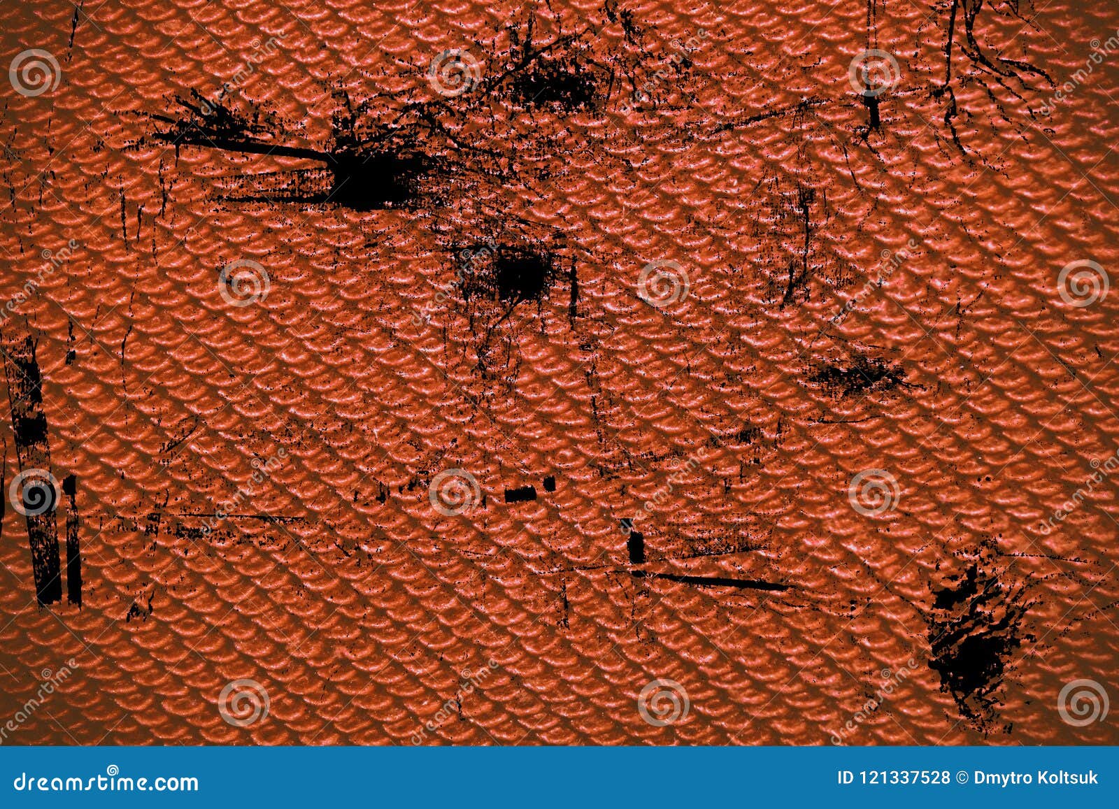 Grunge Dirty Fabric Rusty Colored Texture or Background. Stock Photo ...