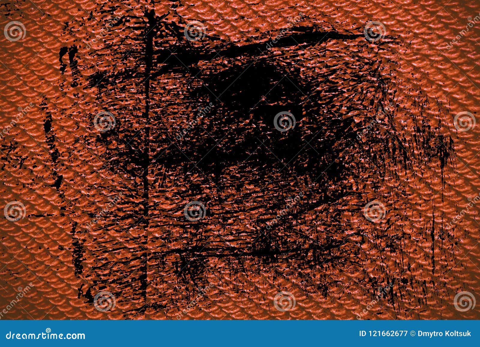 Grunge Dirty Fabric Rusty Colored Texture or Background. Stock Image ...