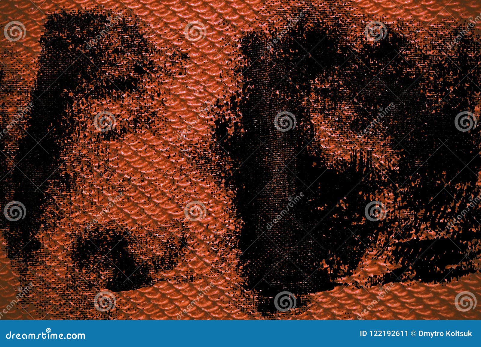 Grunge Dirty Fabric Rusty Colored Texture or Background. Stock Image ...