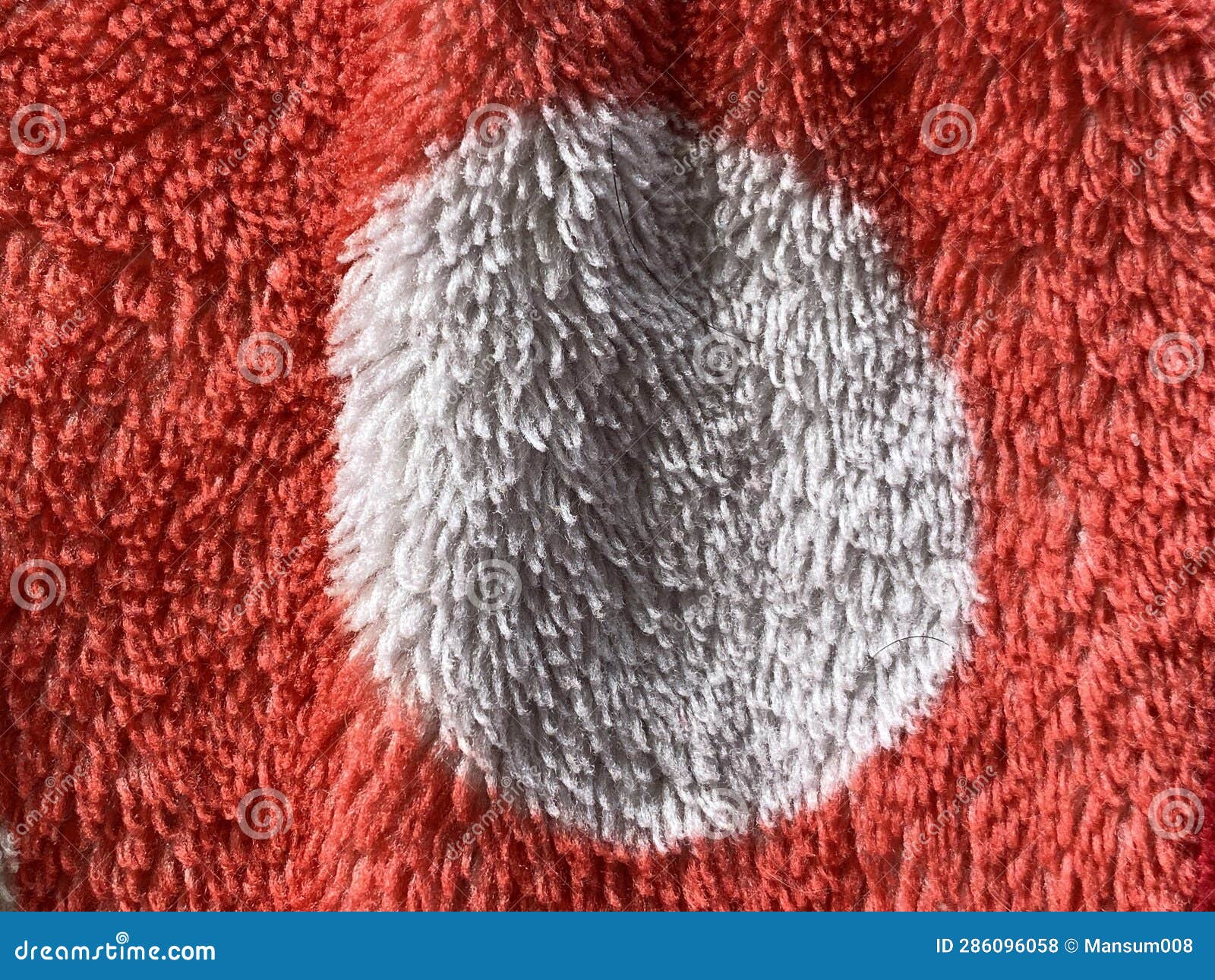 Fabric with a red pattern stock photo. Image of clothing - 286096058