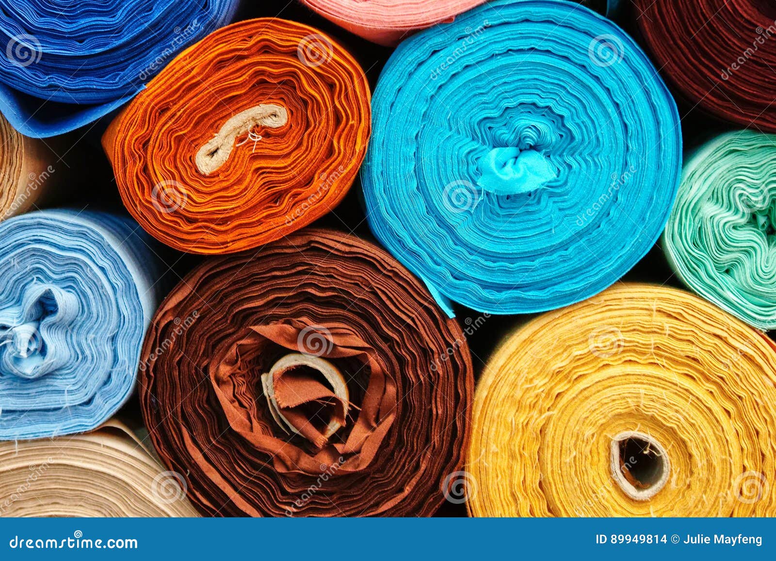 Fabric Rolls stock photo. Image of mulberry, pink, paper - 89949814