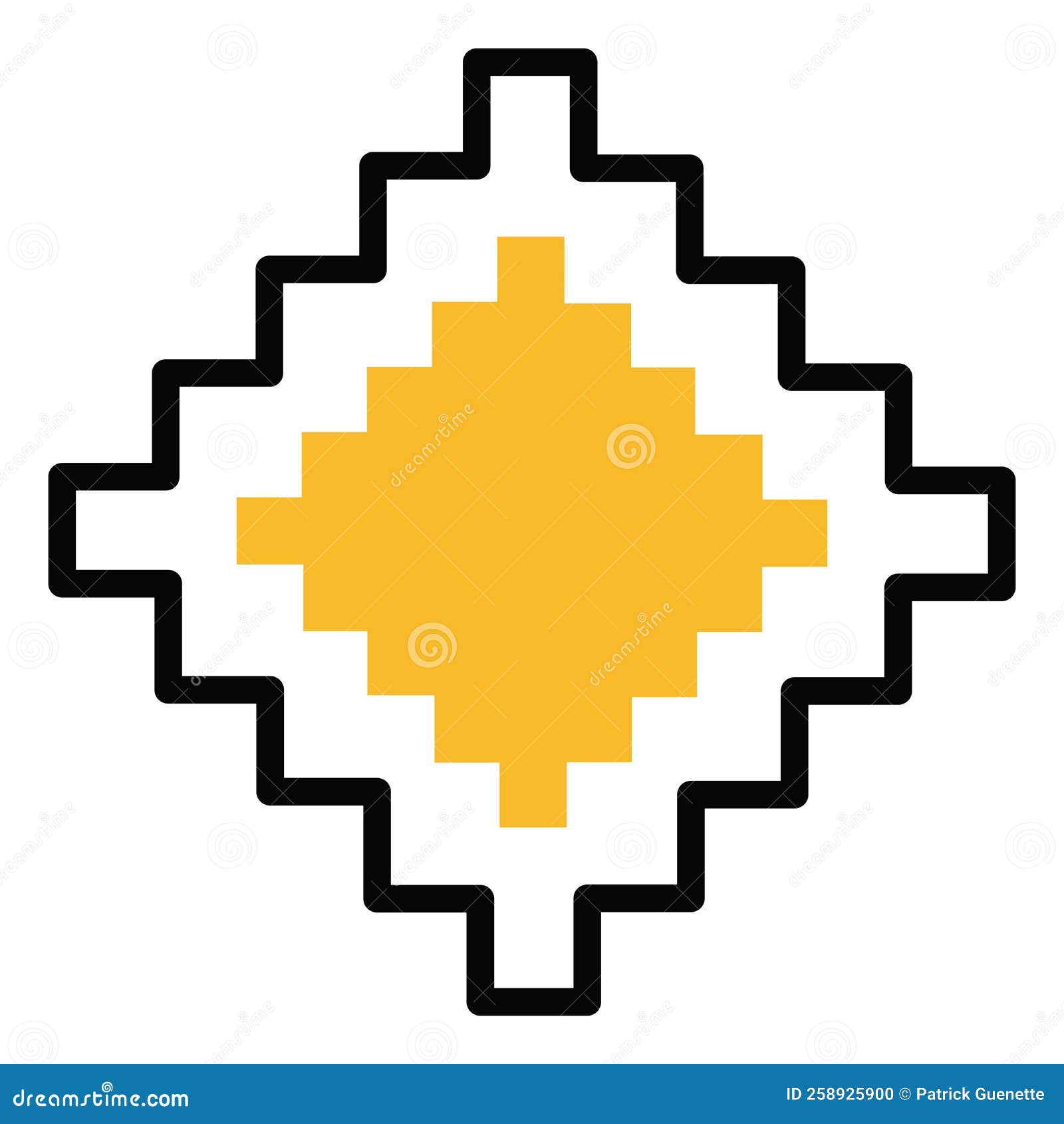 Fabric sample, icon stock vector. Illustration of seamless - 258925900