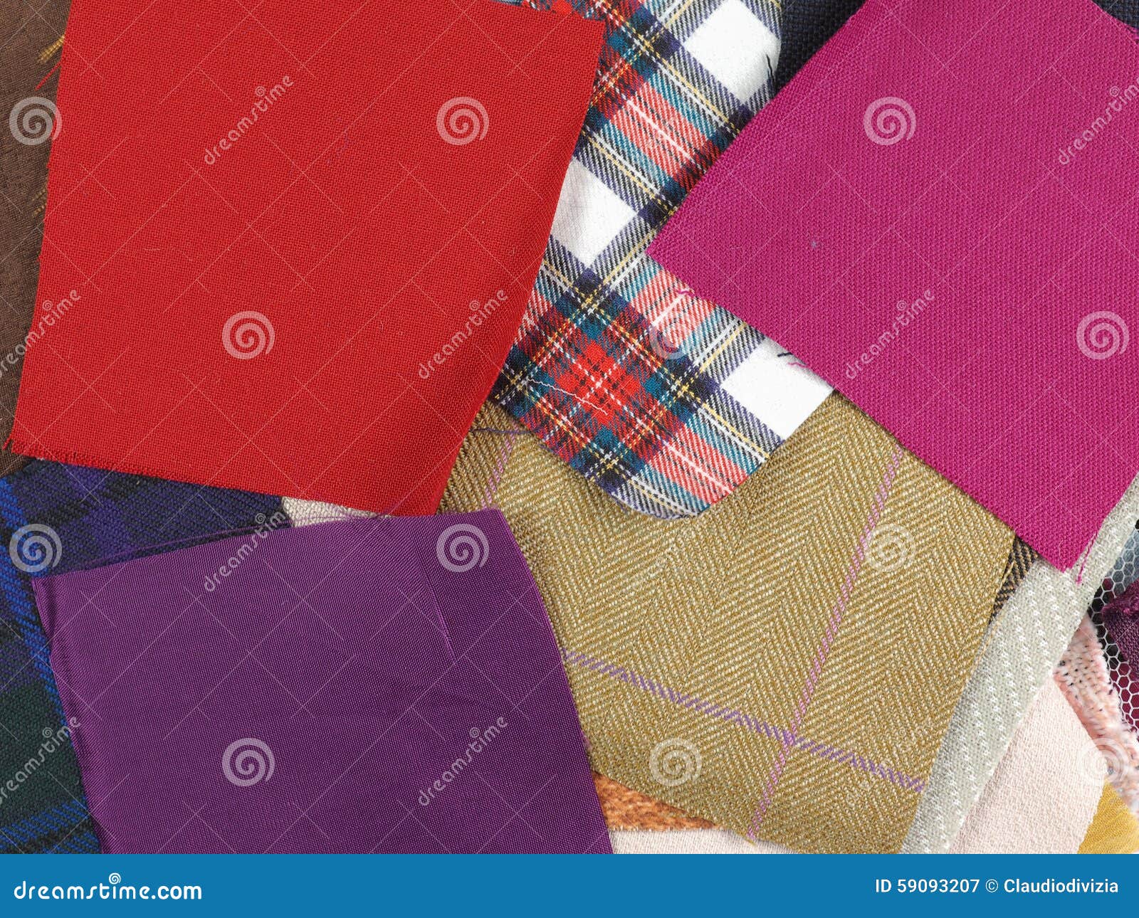 Fabric samples stock image. Image of garment, violet - 59093207