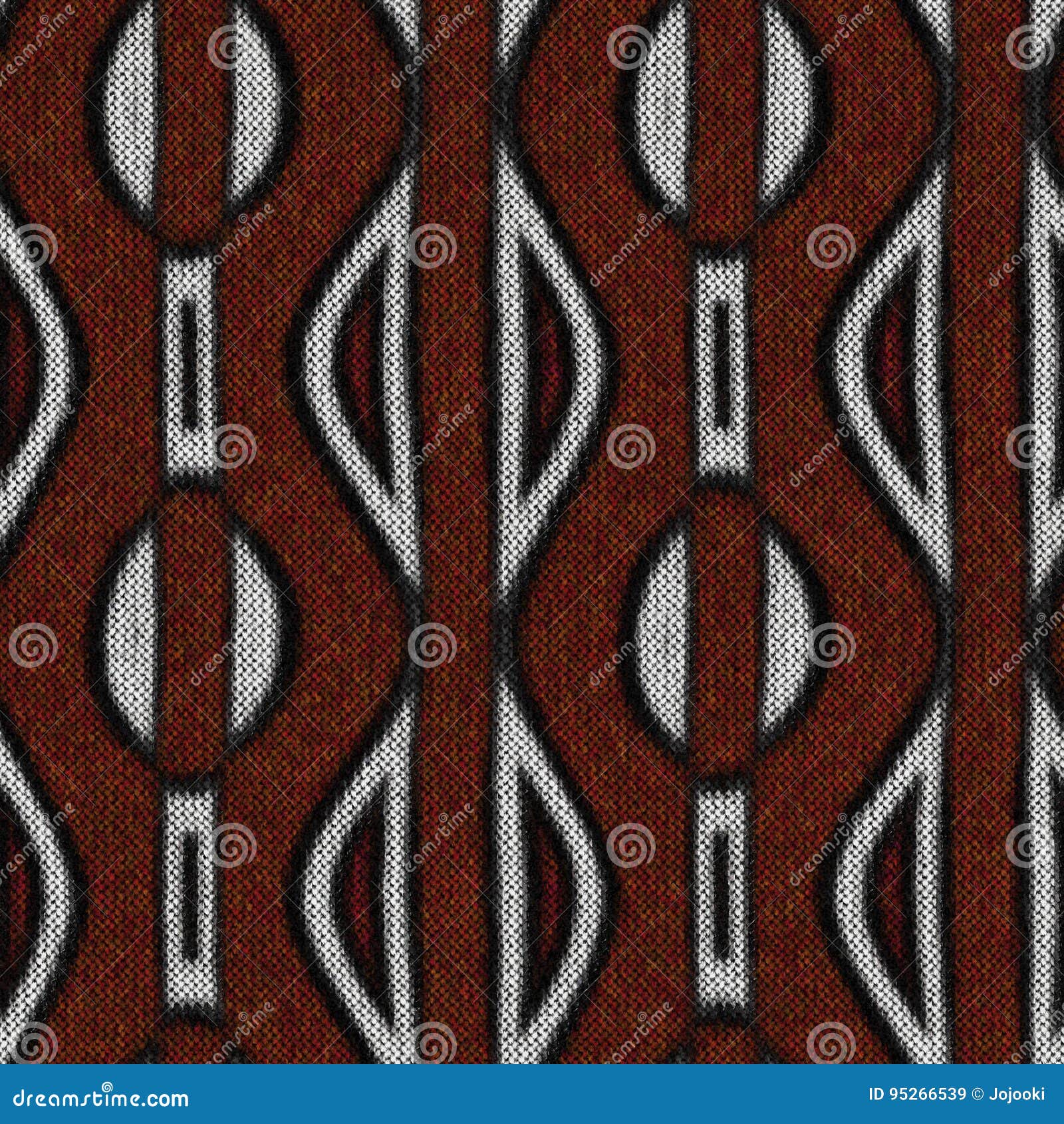 Fabric Seamless Texture, Ethnic Pattern Stock Illustration ...